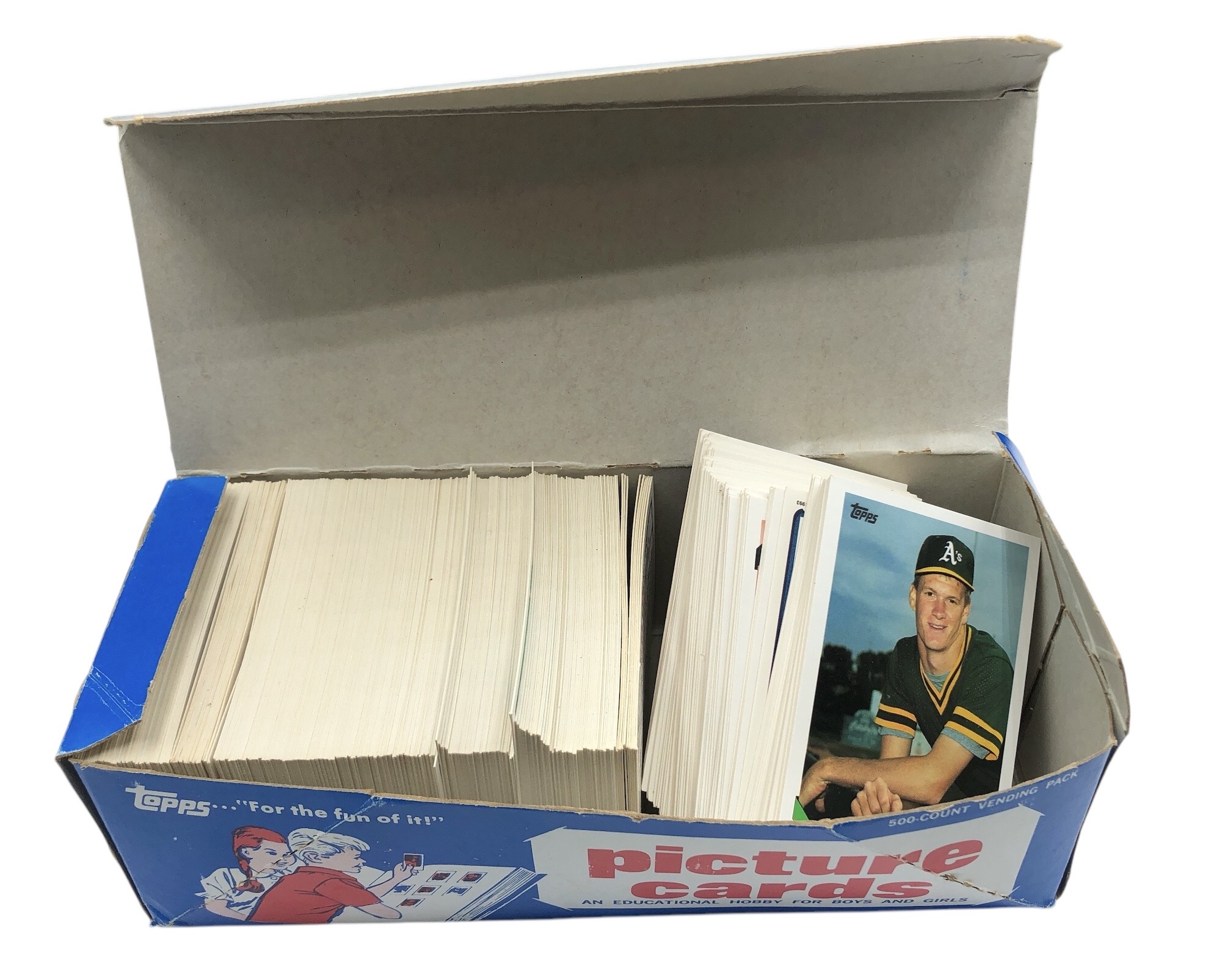 1993 Topps MLB Baseball Card Vending Box 500 Count #17915 ...