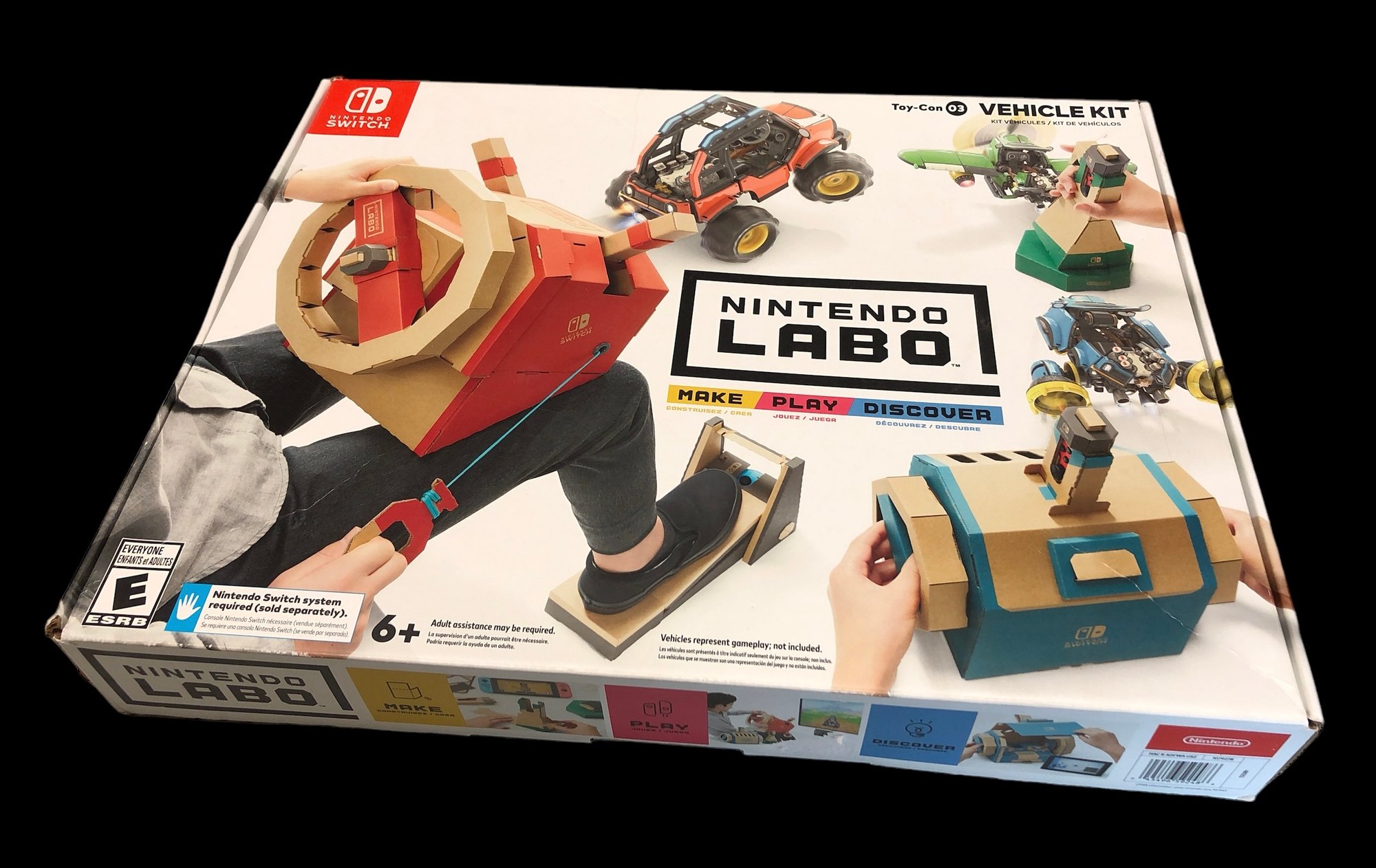 Nintendo Labo Vehicle Kit, Customizable Cardboard Creation Kit #15514 | Auctionninja.com