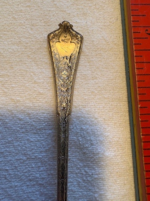 Tiffany & Co. - 1872 Antique Sterling Silver Ice Cream Spoon In Persian ...