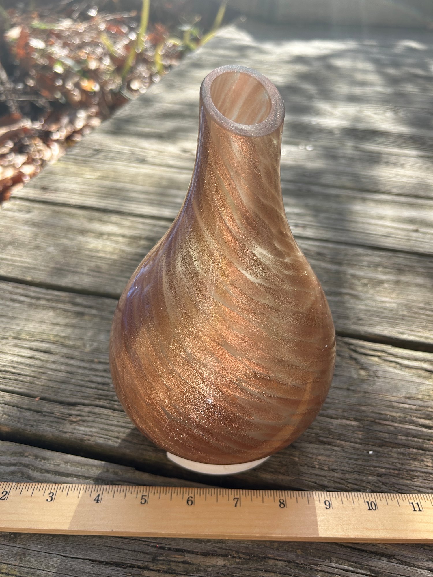 Glitter Glass Vase Essential Oil DIffuser #7414 | Auctionninja.com