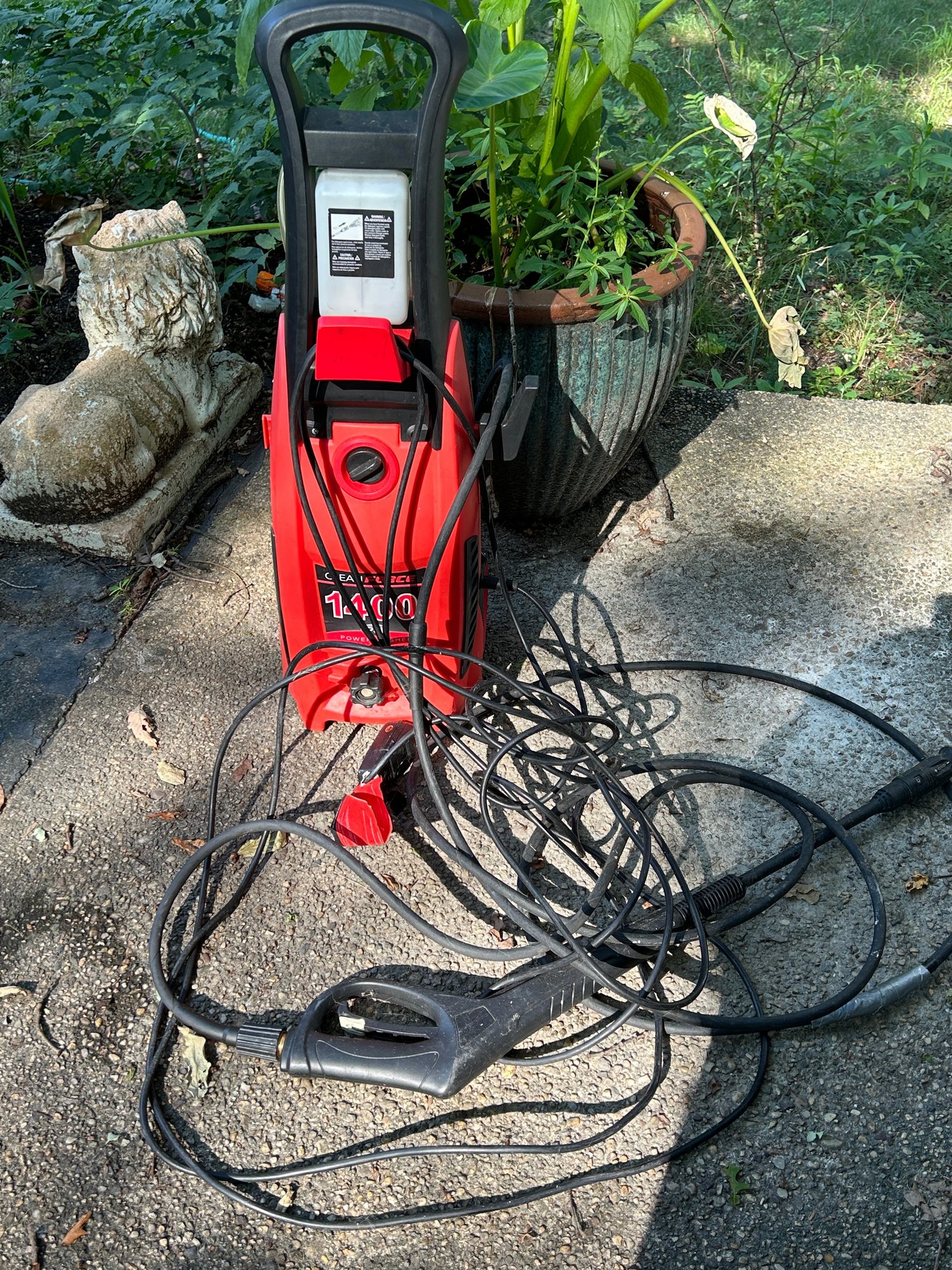 Clean Force 1400 PSI Electric Pressure Washer #16615 | Auctionninja.com