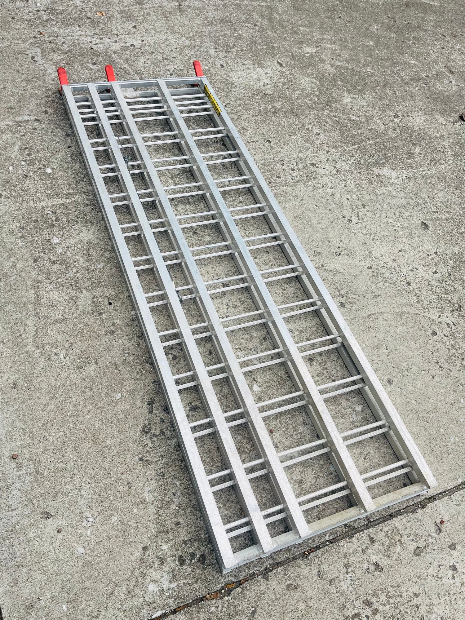 Five Star Manufacturing 1000 Lb Aluminum Folding Ramps ATV Mower Dirt ...
