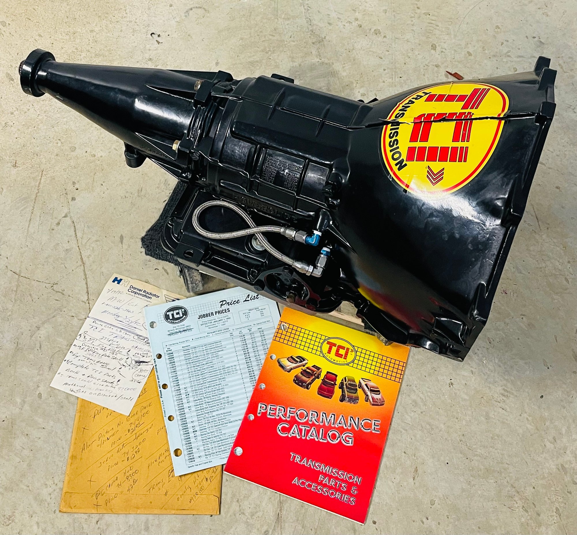 New TCI Powerglide Transmission Trans Brake Deep Pan All TCI Internals ...