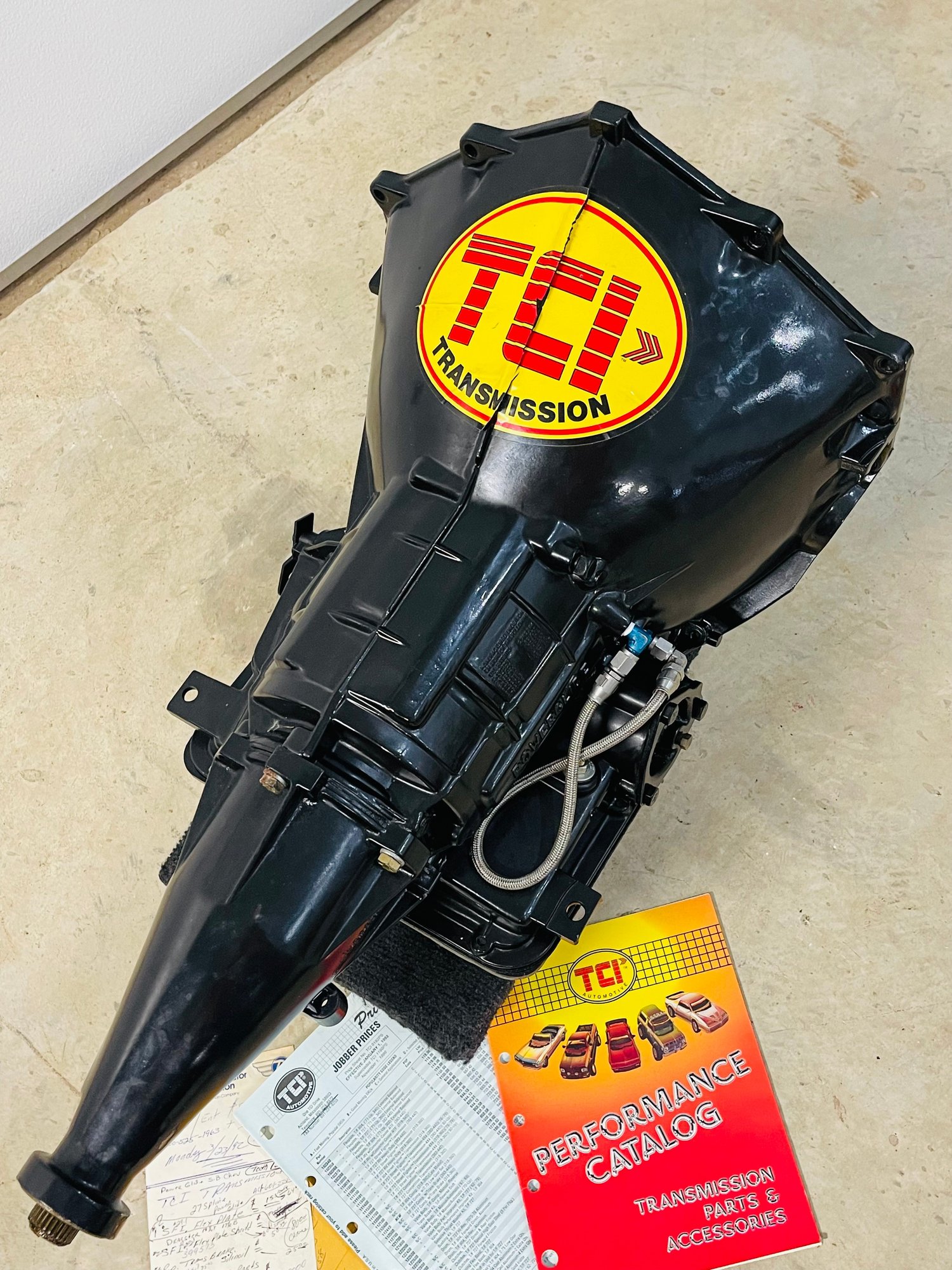 New TCI Powerglide Transmission Trans Brake Deep Pan All TCI Internals ...