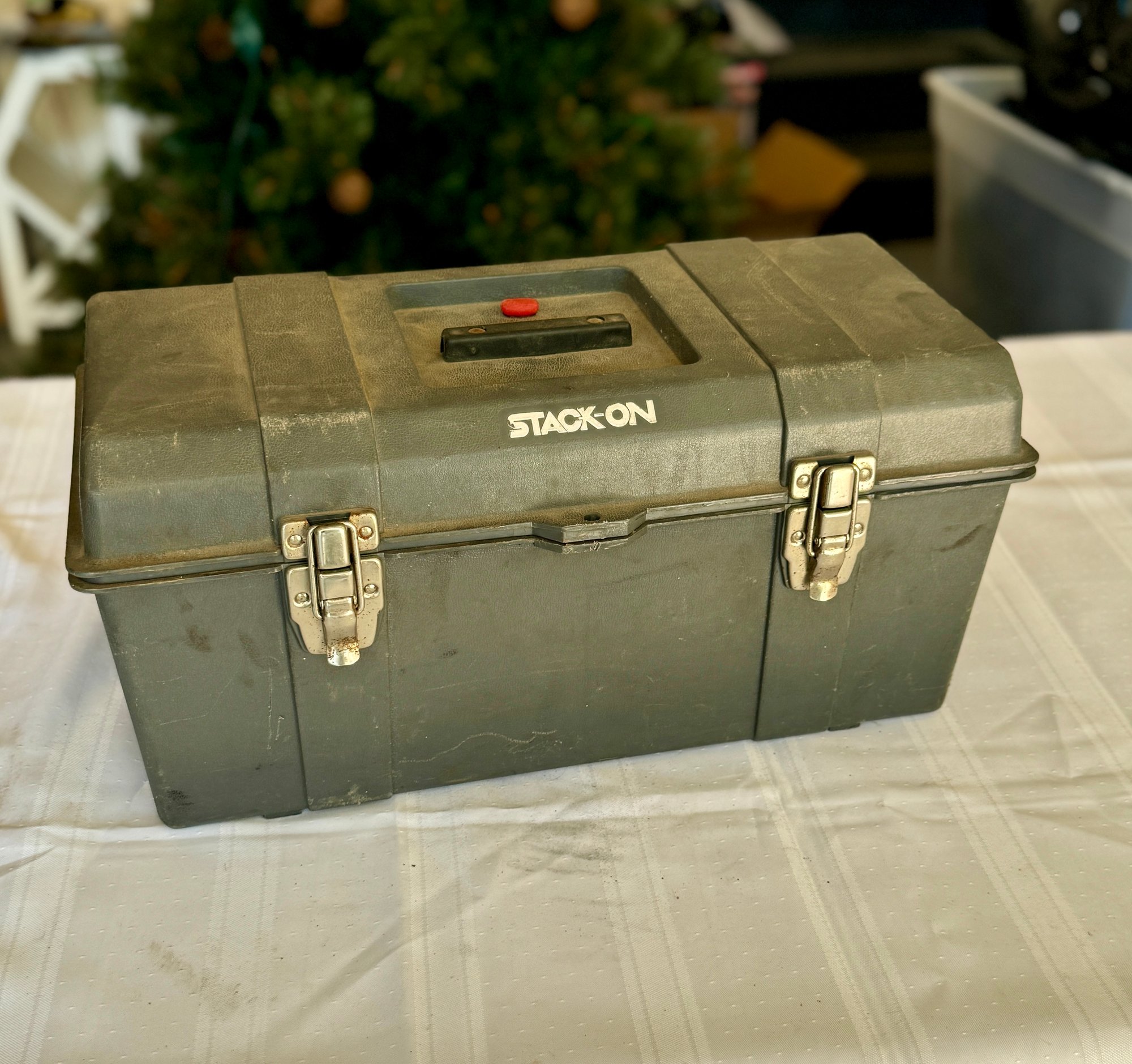 Stack-on Tool Box With Tools #2249 | Auctionninja.com