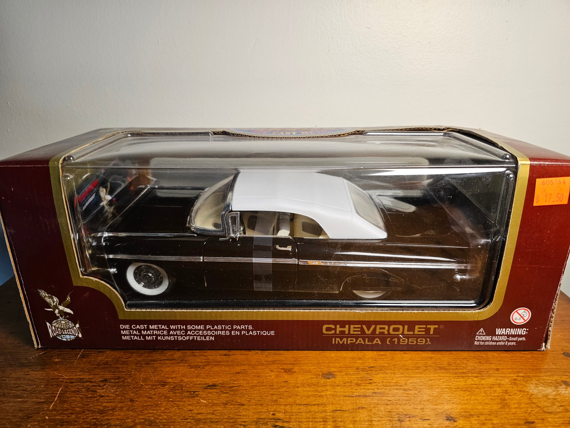 1959 Chevy Impala Die Cast Model Car #7656 | Auctionninja.com