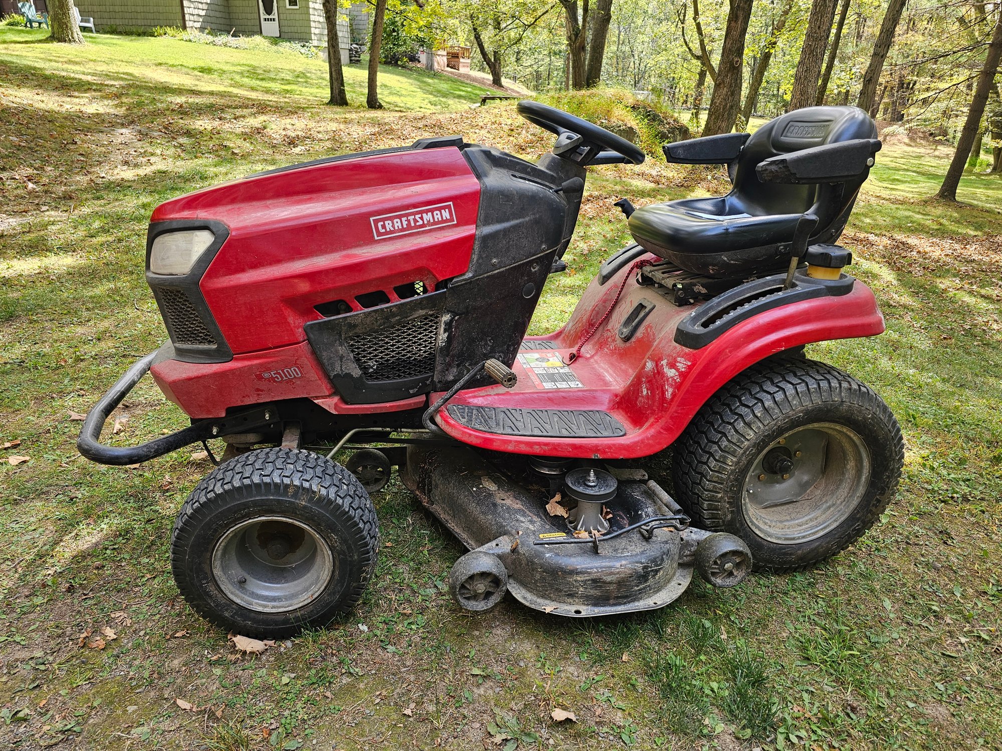 Craftsman 48 Inch Riding Mower #7711 | Auctionninja.com