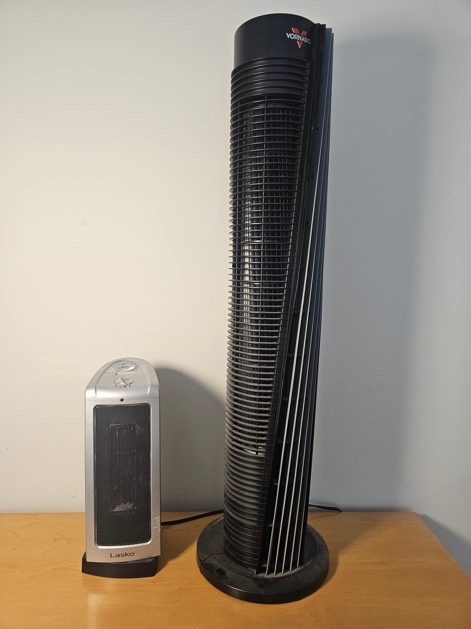 Tall Fan And Small Space Heater #8614 | Auctionninja.com