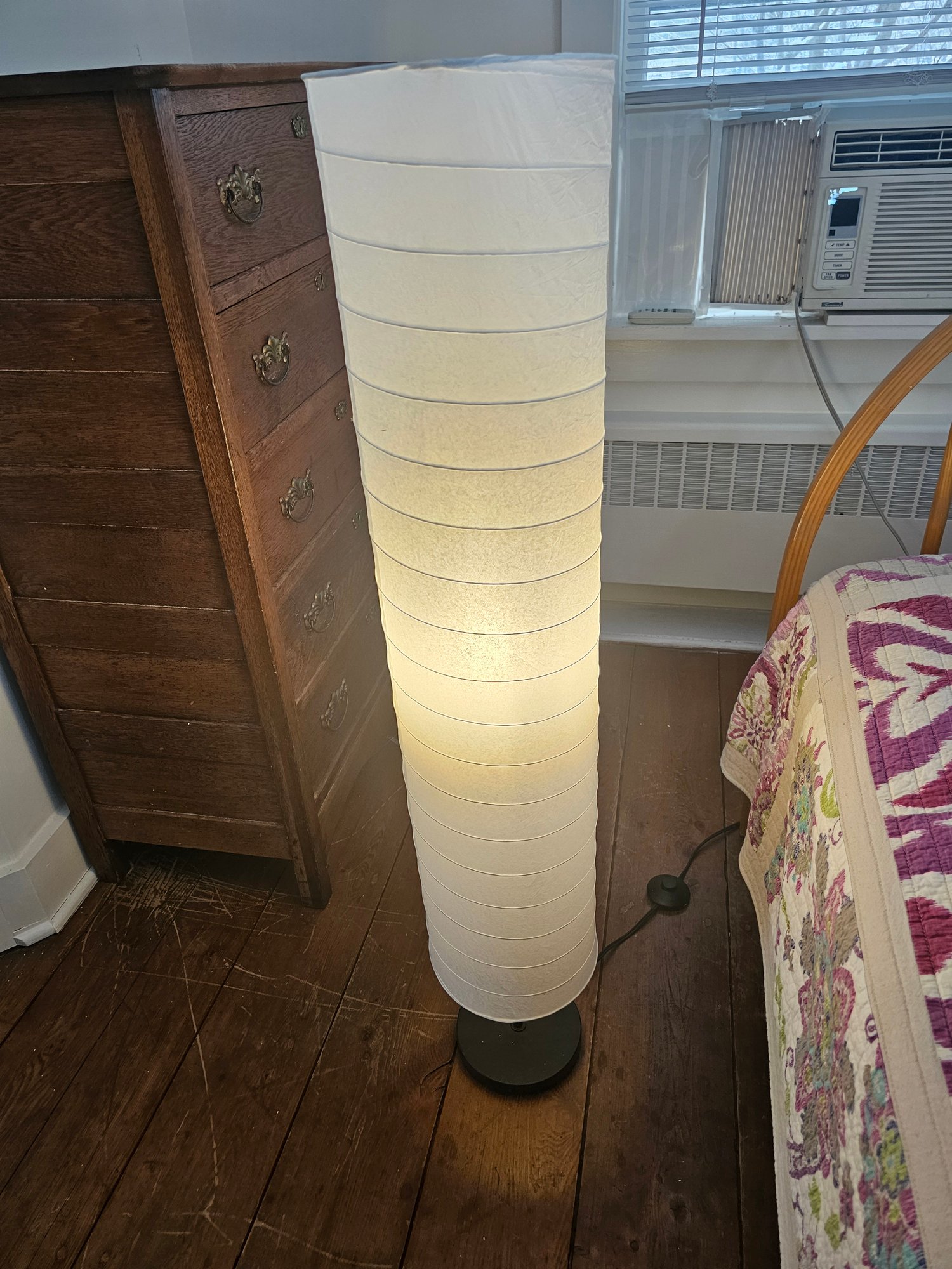 Single Rice Paper Lamp #8748 | Auctionninja.com