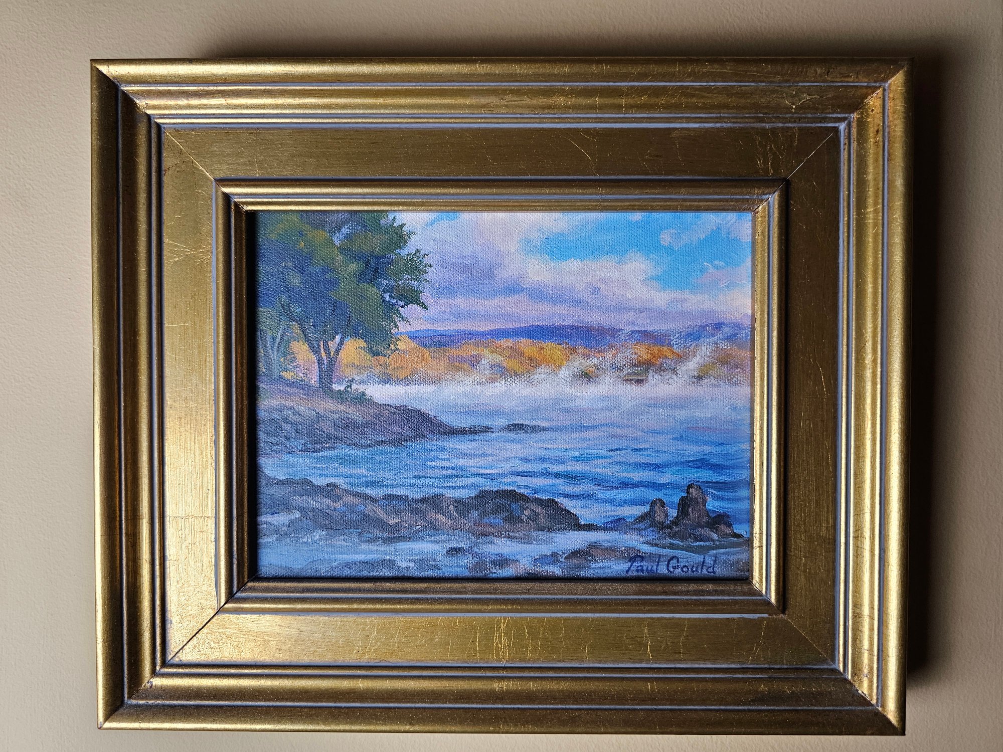 Small Paul Gould Oil On Canvas #9191 | Auctionninja.com