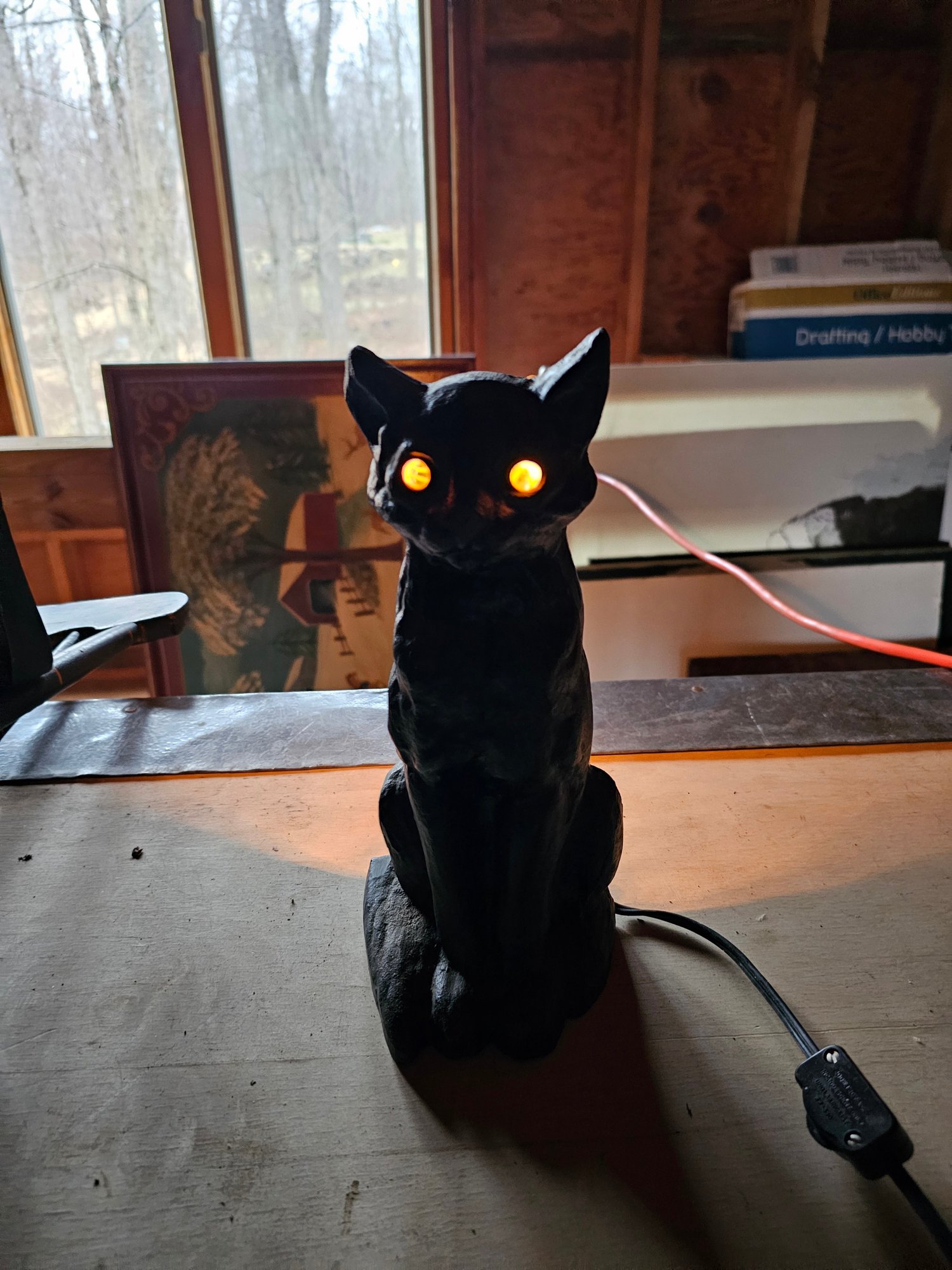 Heavy Cast Iron Cat Nightlight - The Coolest Light Fixture On Auction ...