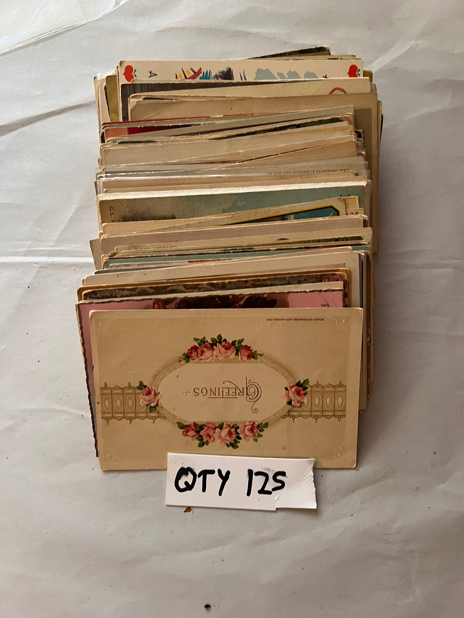 Antique / Vintage Postcard Collection (qty 125) #2781 | Auctionninja.com