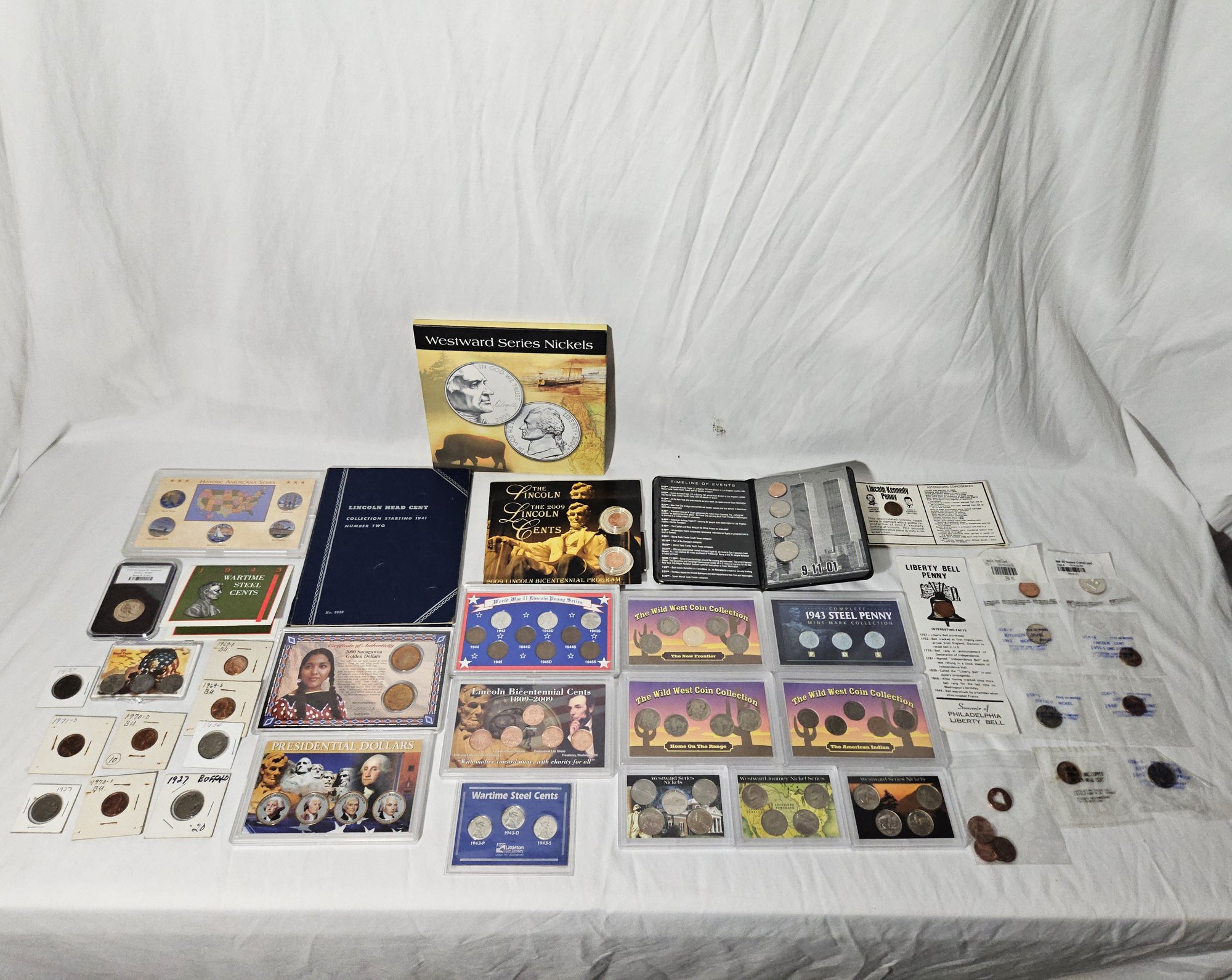 Assorted U.S. Coin Sets & Singles Group #3724 | Auctionninja.com