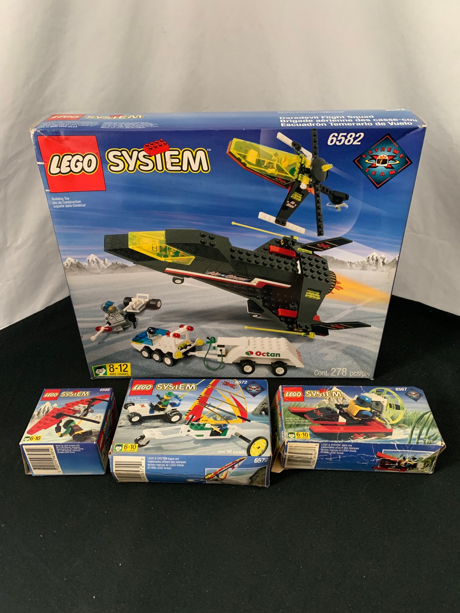 Lego Town - Extreme Team 4 Sets Minifigures, Manuals & Boxes #4134 ...