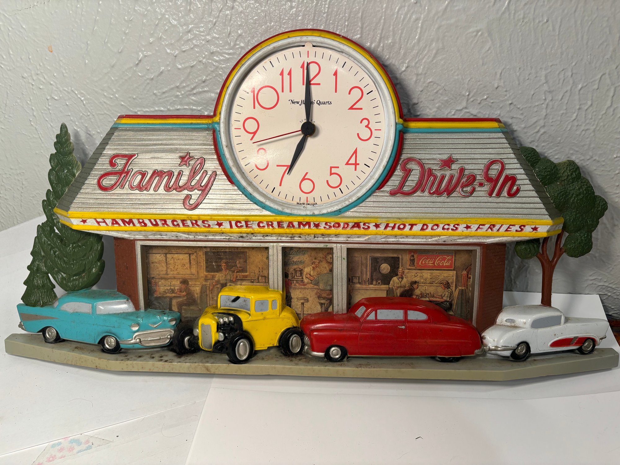 Diner Clock #3372 | Auctionninja.com