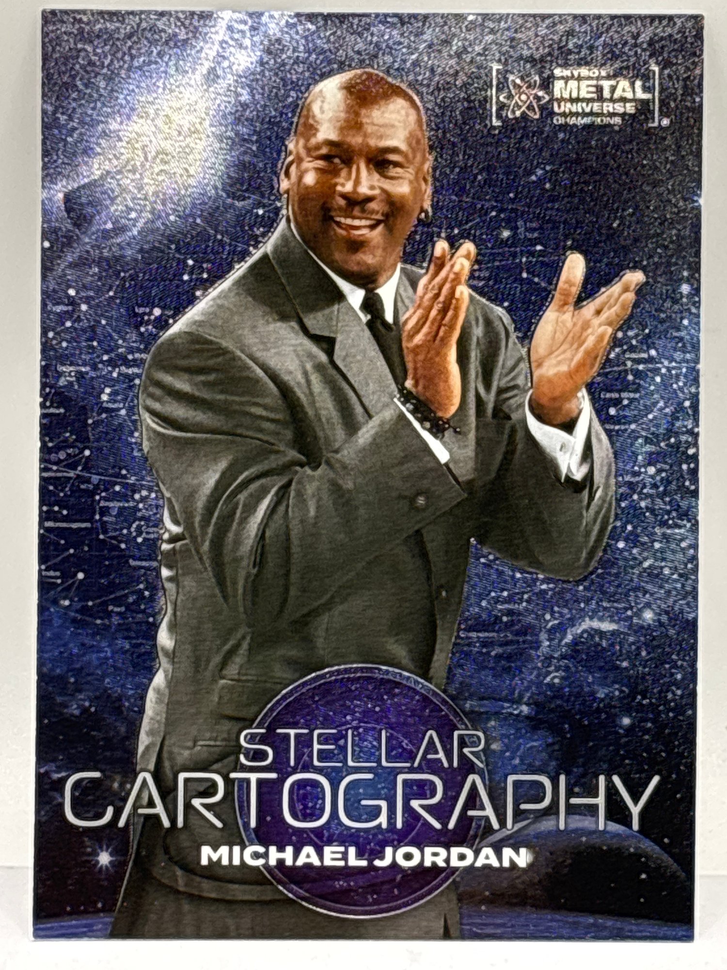 2024 SKYBOX METAL UNIVERSE CHAMPIONS MICHAEL JORDAN STELLAR CARTOGRAPHY ...