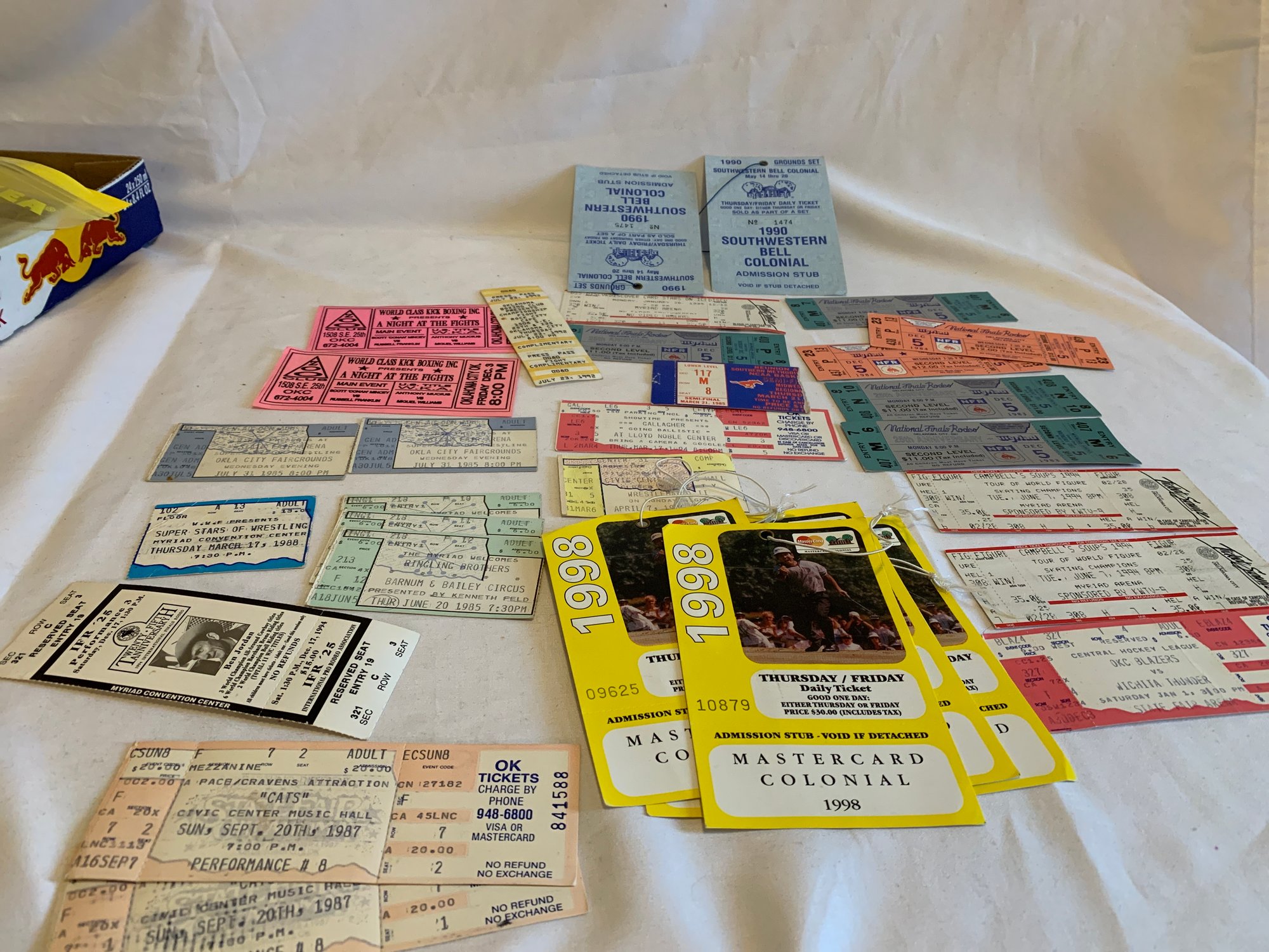 Random Ticket Stubs #5716 | Auctionninja.com