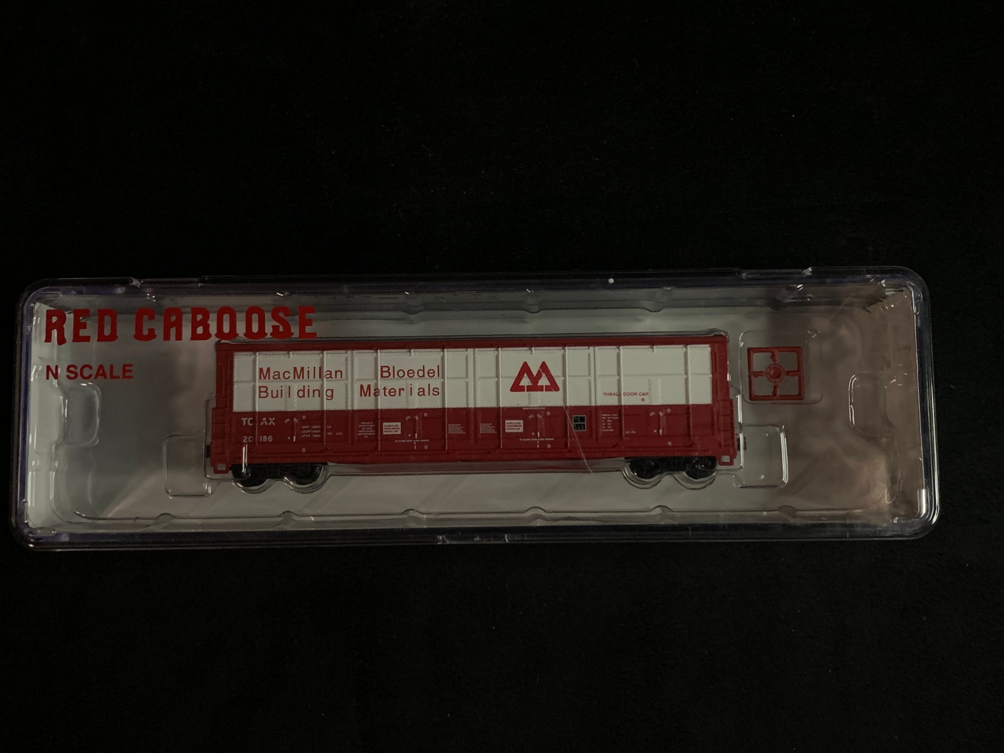 Red Caboose - N Scale - Macmillan Thrall All Door Box Car New In Box ...