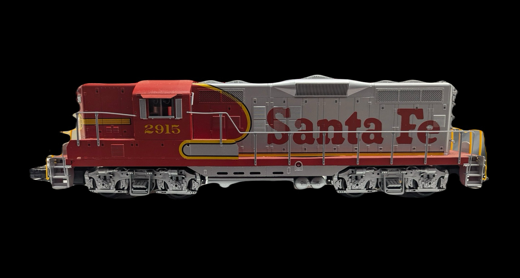 Red Caboose - Three Rail Scale Santa Fe - Super Fleet Geep - Model ...