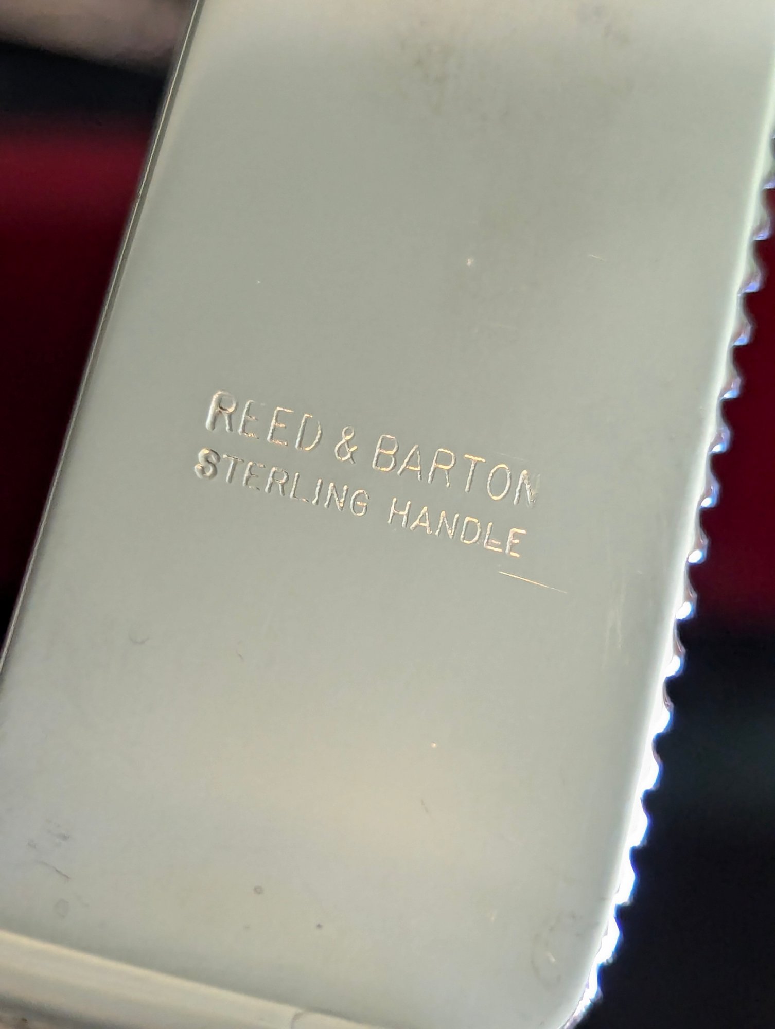 Reed And Barton STERLING SILVER Ornate Floral Flatware Pattern - 9 Lbs ...