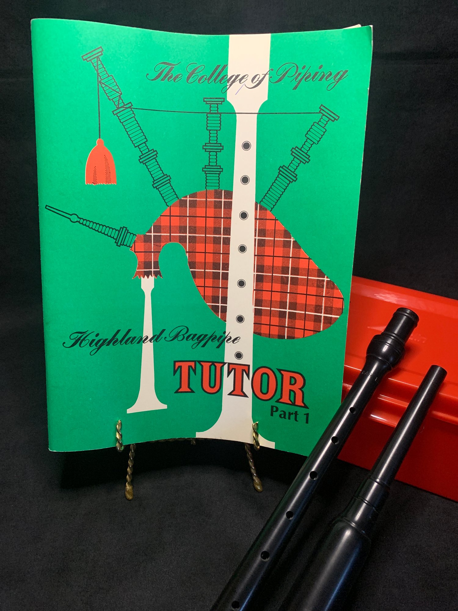 Vintage Dunbar Eller Ltd Bagpipe Chanter And The College Of Piping ...