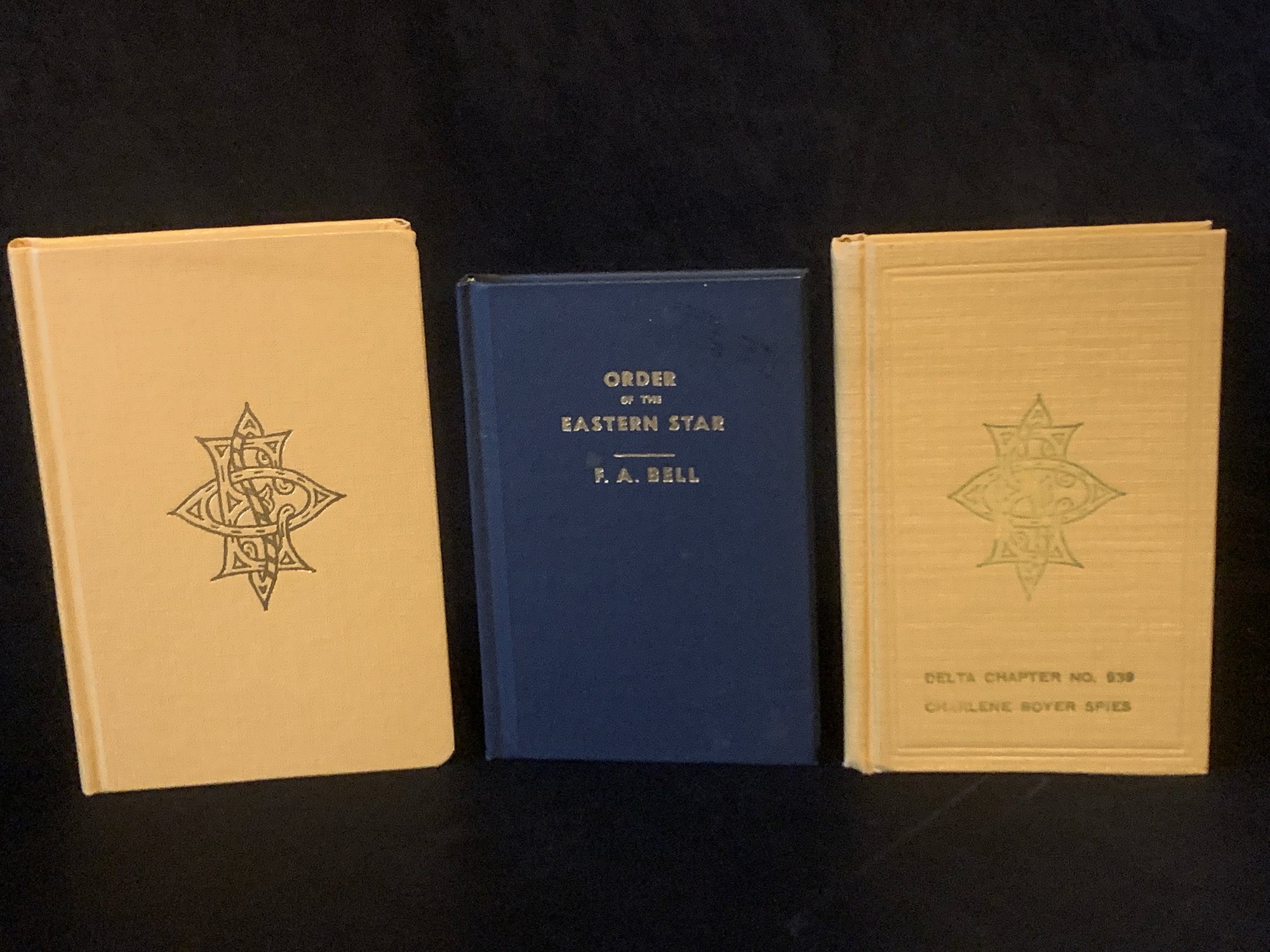 Vintage Ritual Of The Order Of The Eastern Star And Bell's Eastern Star ...