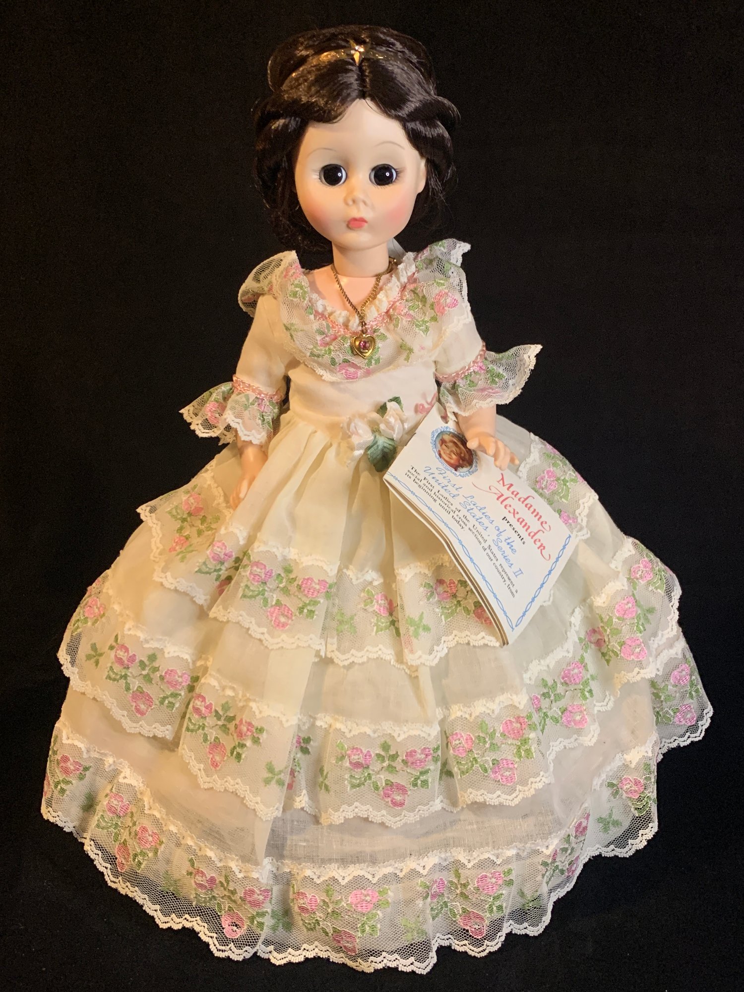 Vintage Madame Alexander Julia Tyler 1510 First Lady Doll Collection In ...