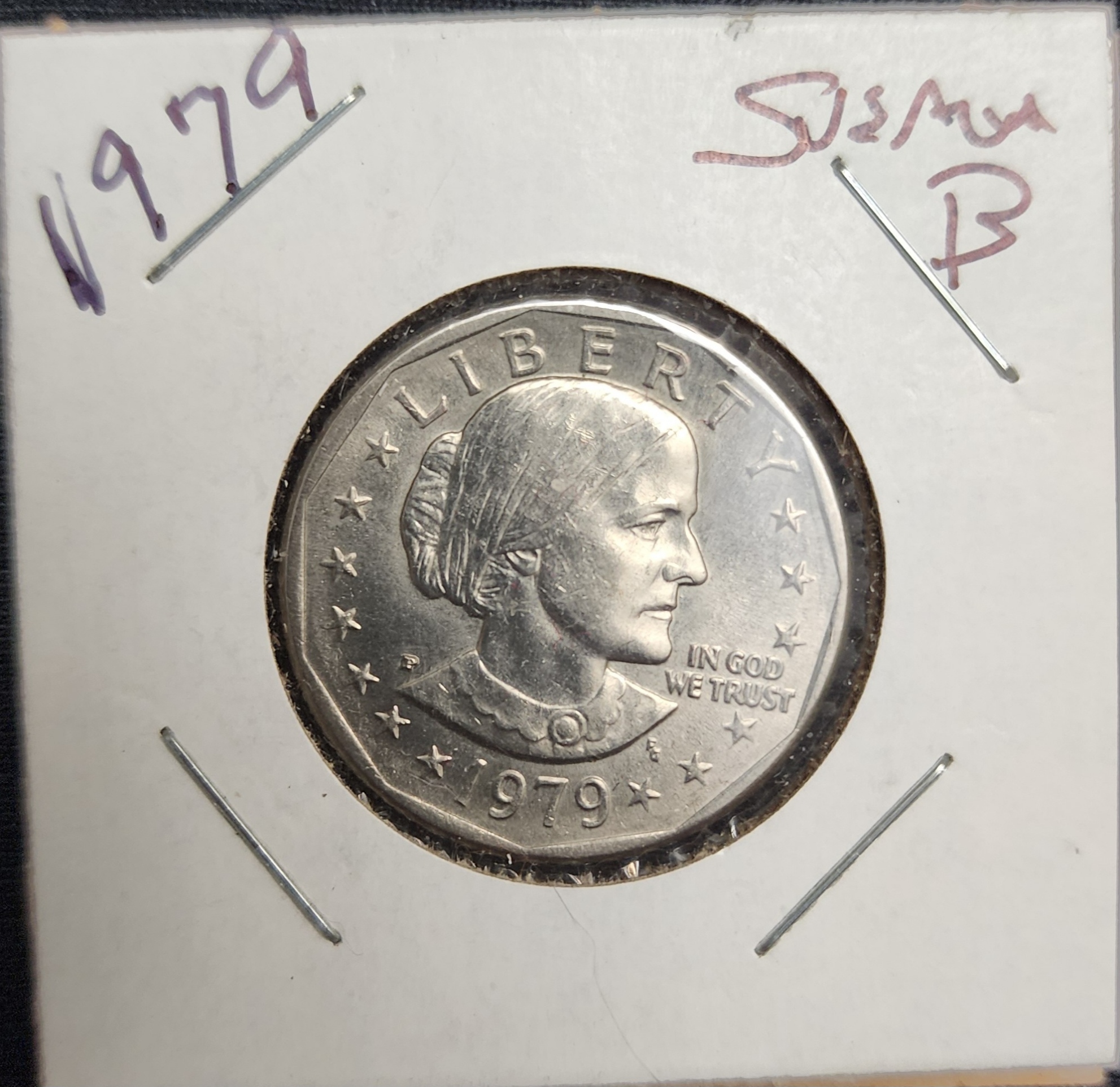 U S Currency 1979 Susan B Anthony One Dollar Coin #6113 | Auctionninja.com