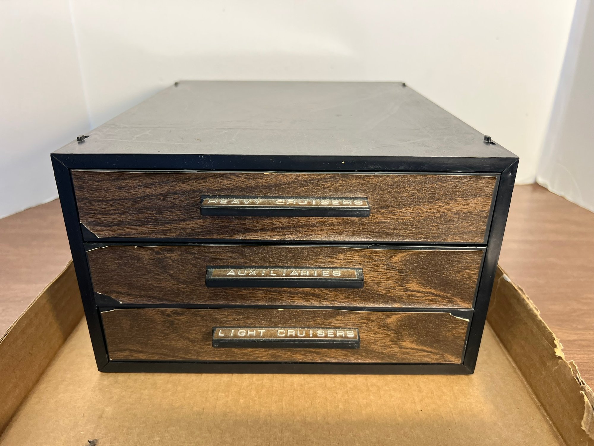 AN/ Box 1pc A11 - Collection Of Miniature Steel Navy Ships Lot #2 ...