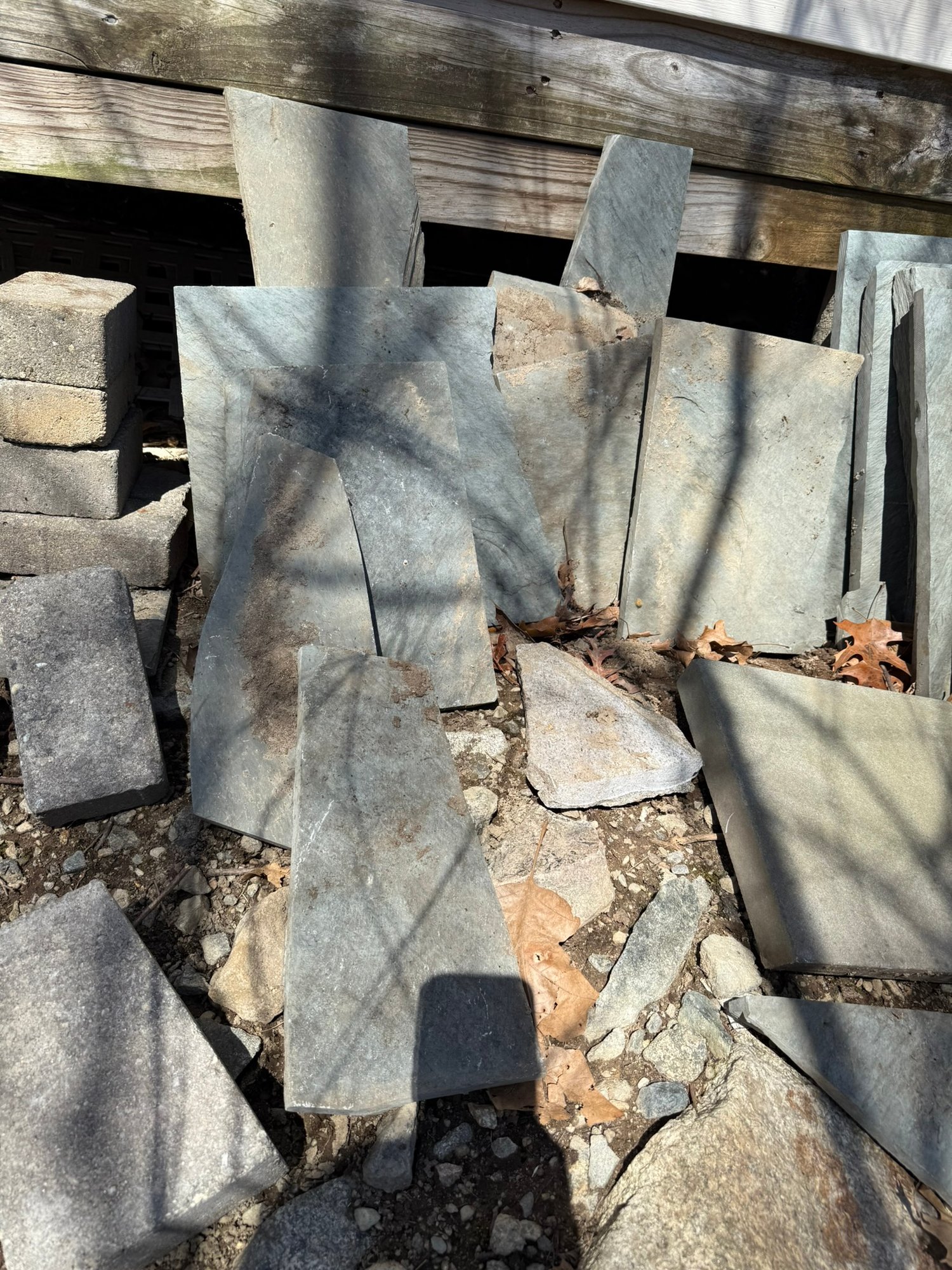 S/ Variety Of Landscaping Stone Granite - Slabs, Cobblestones, Pavers ...