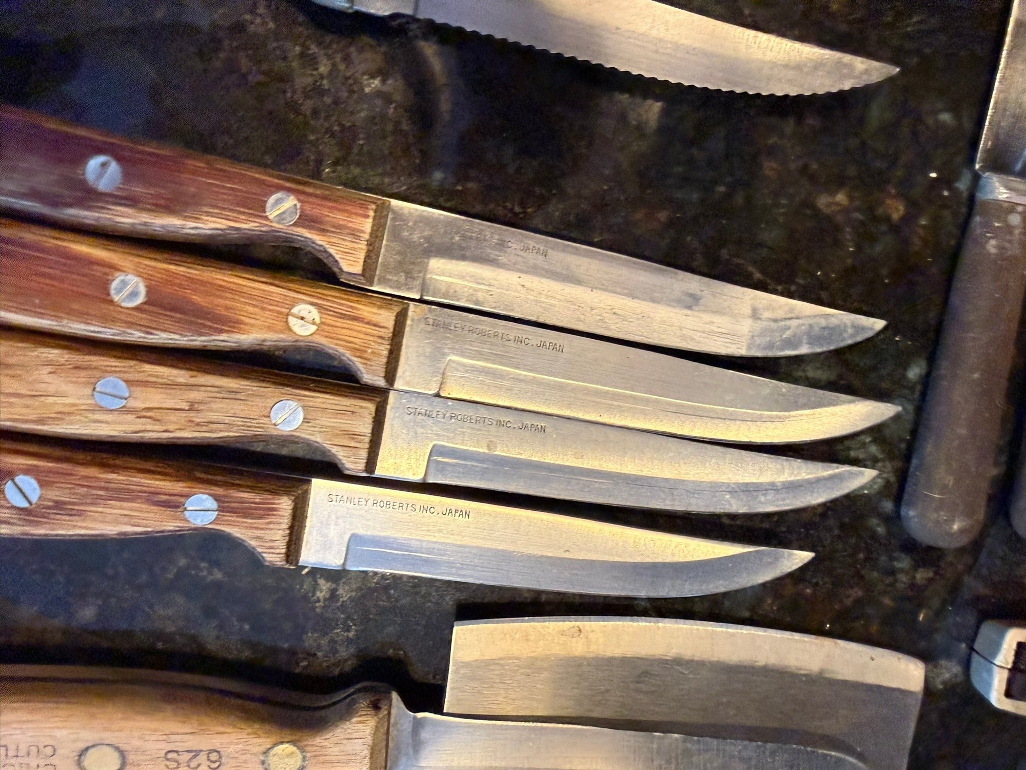 K1/ Drawer - Assorted Sharp Knives: Chicago Cutlery, Stanley Robert ...