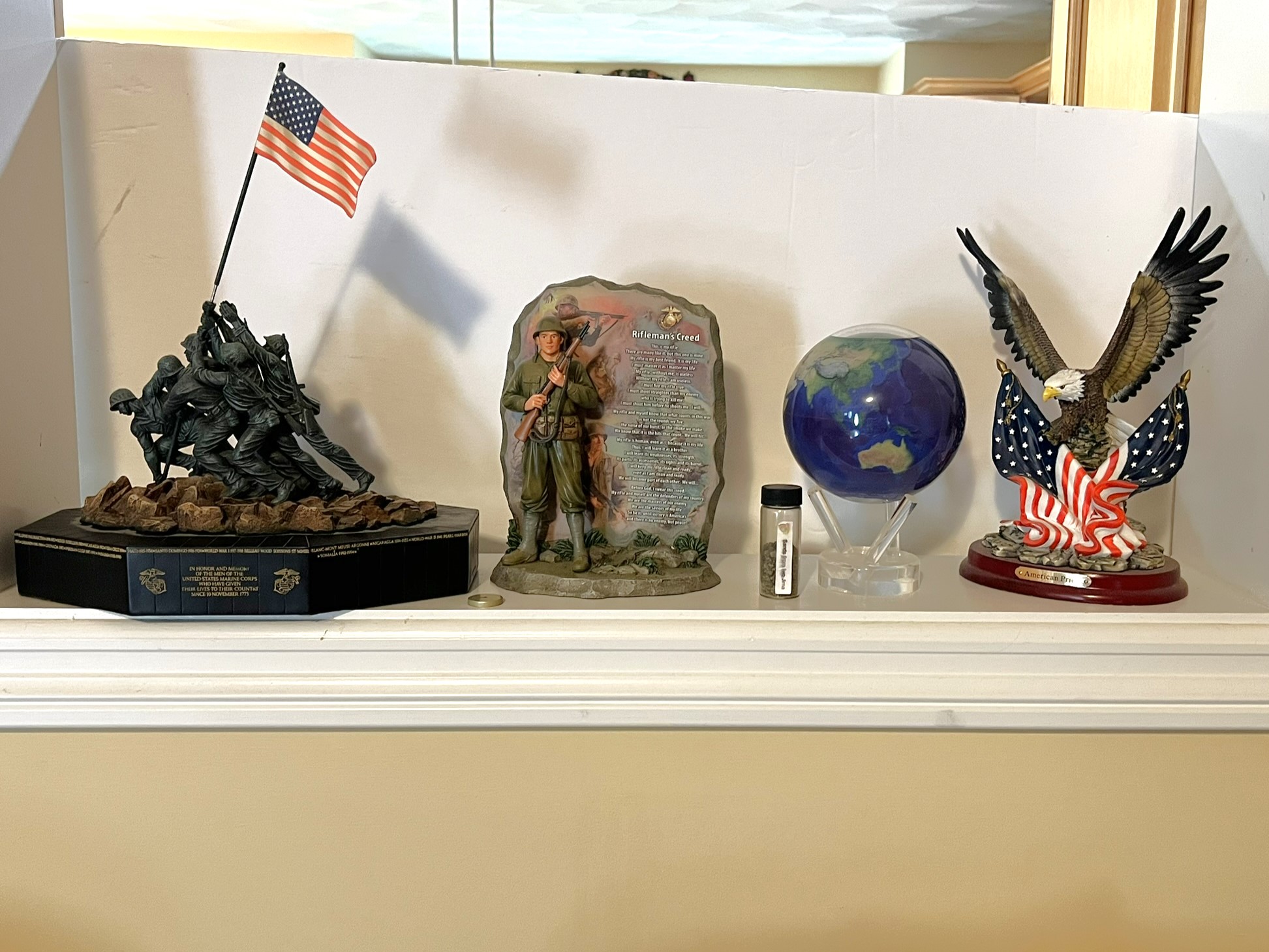 LR/ 5pcs - Military/Marines - USA Collectibles: Sculptures, Iwo Jima ...