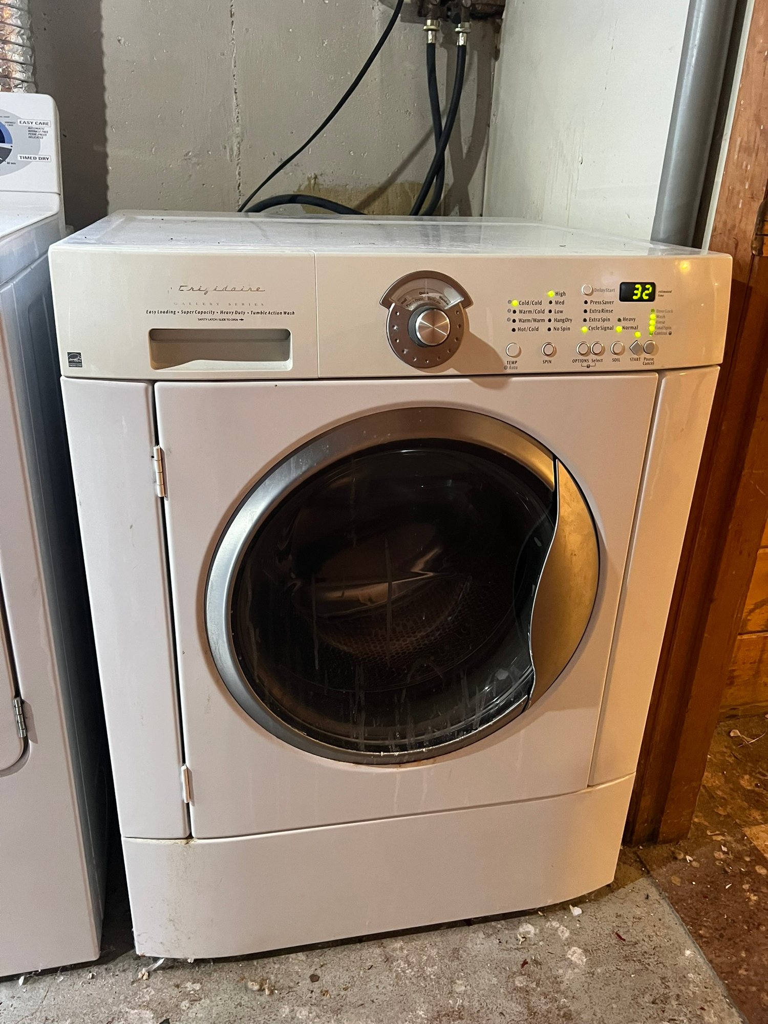 C/ Frigidaire Front Load Washer Model #GLTF2940FS1 #26975 ...