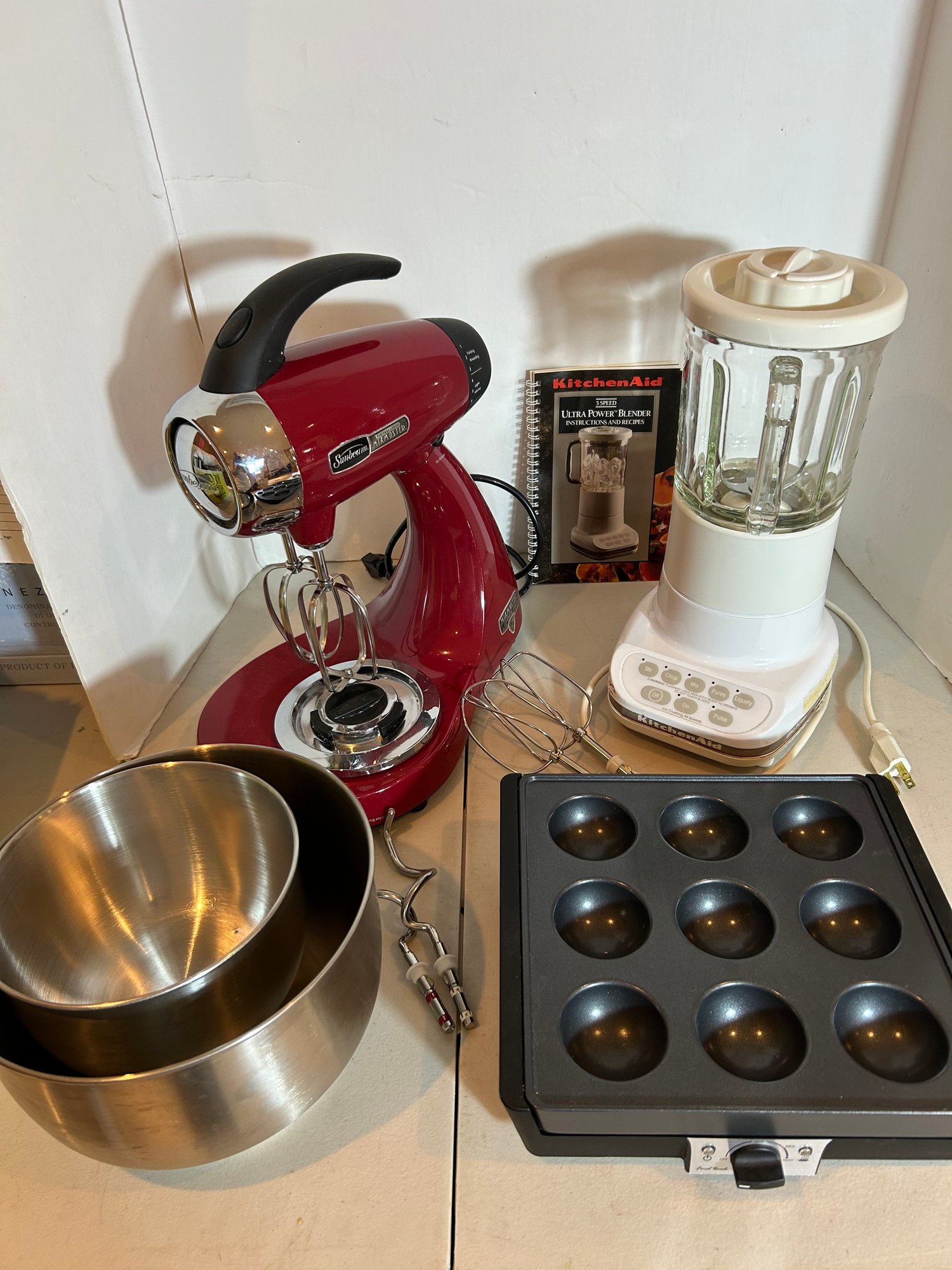 EP/ 3pcs - Sunbeam Heritage Series Mixmaster, KitchenAid Ultra Power ...