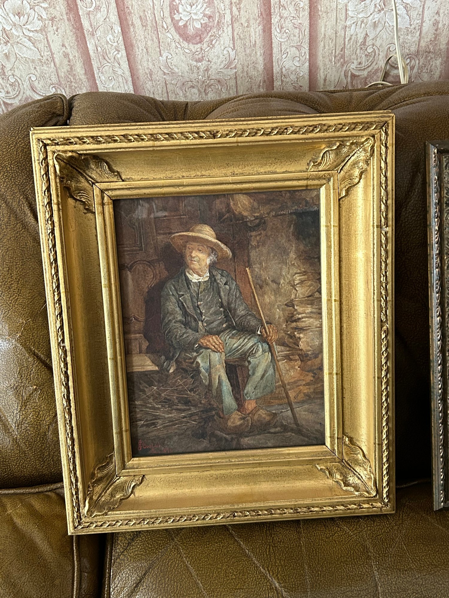 FR/ 2pcs - Framed Paintings: John Edward Goodall Signed Watercolor ...