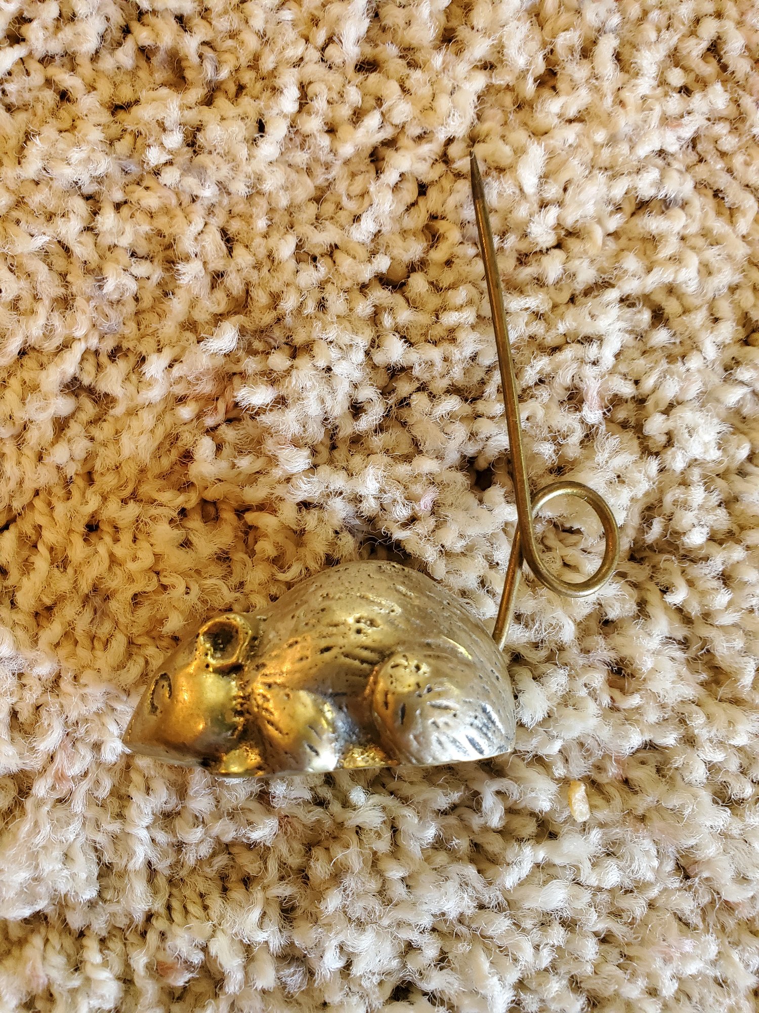 Brass Mouse Sculpture Paperweight #11376 | Auctionninja.com