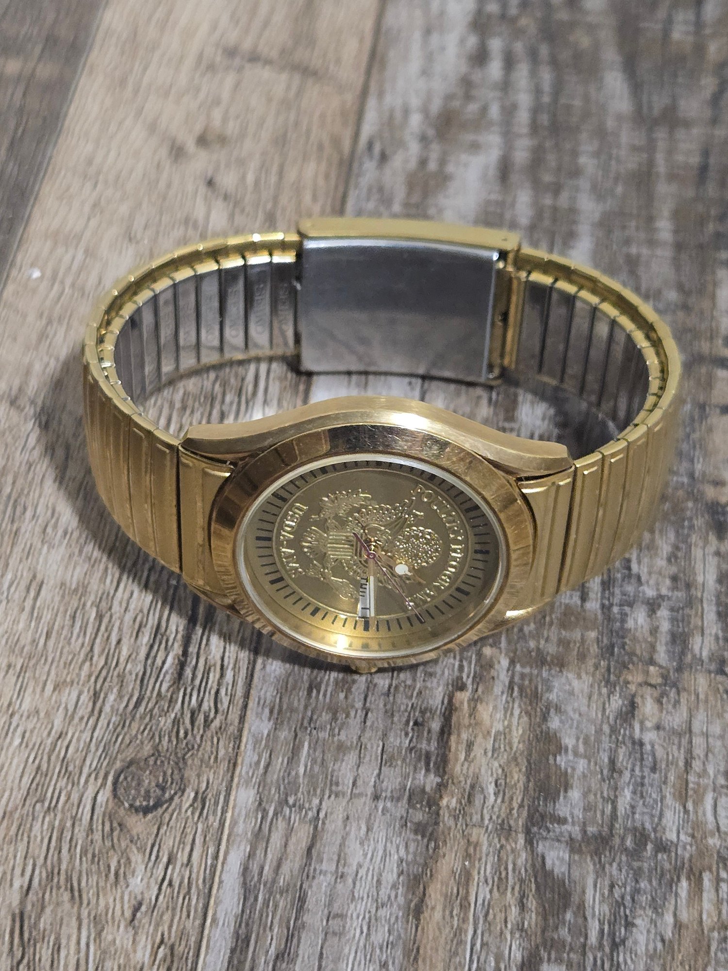 USDA Watch Gold Men's Design #15563 | Auctionninja.com