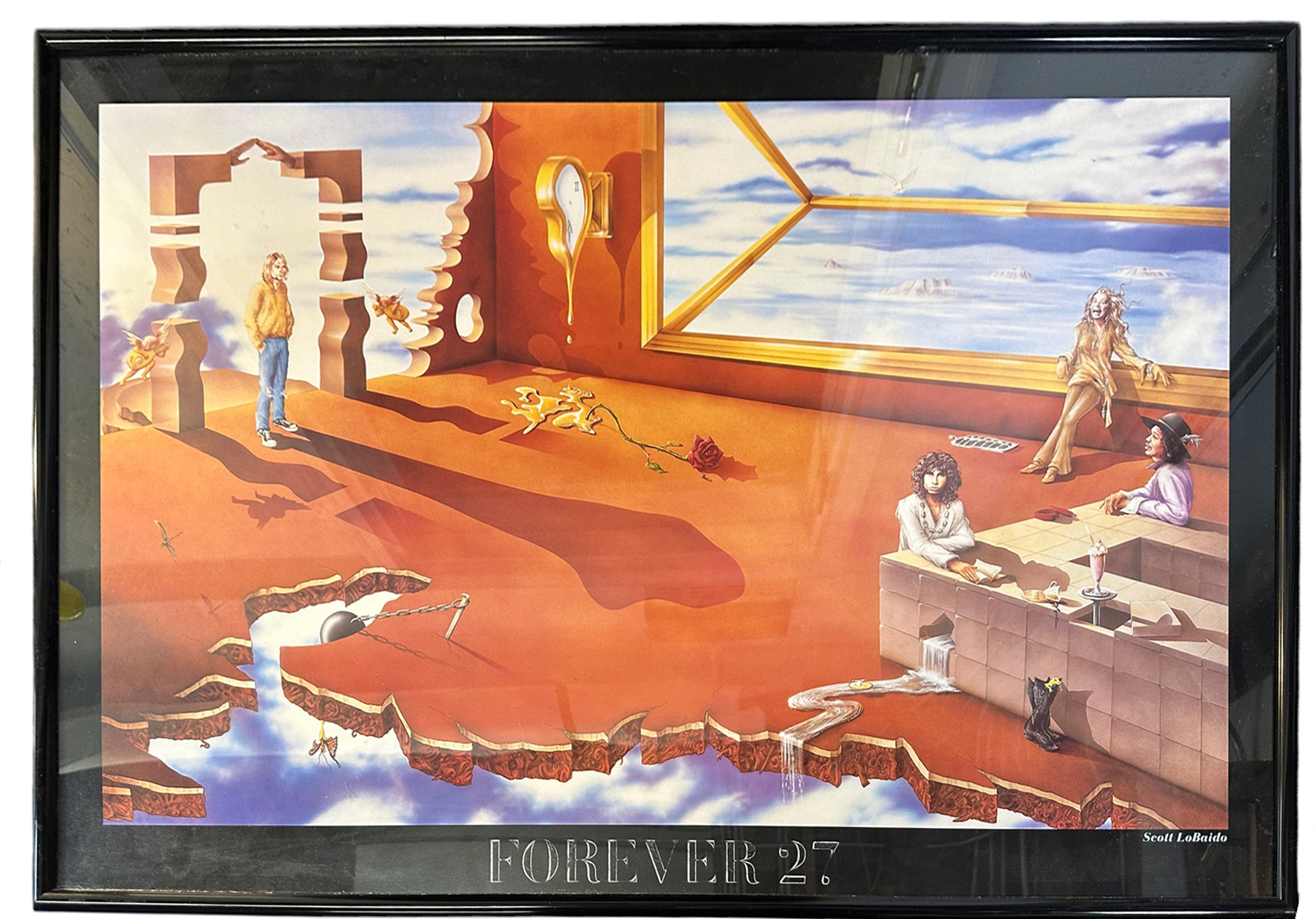 Lot 373 - Forever 21 - 1996 Music Memorabilia Large Poster - Jim ...