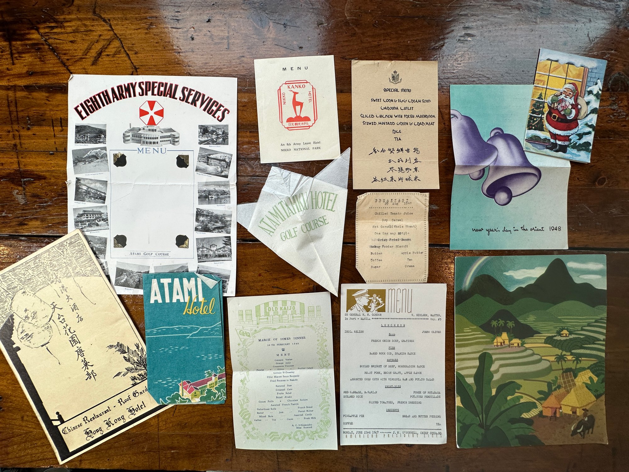 Lot 16- 1948 - Army Leave Hotel - Atami Golf Course - In Port General ...