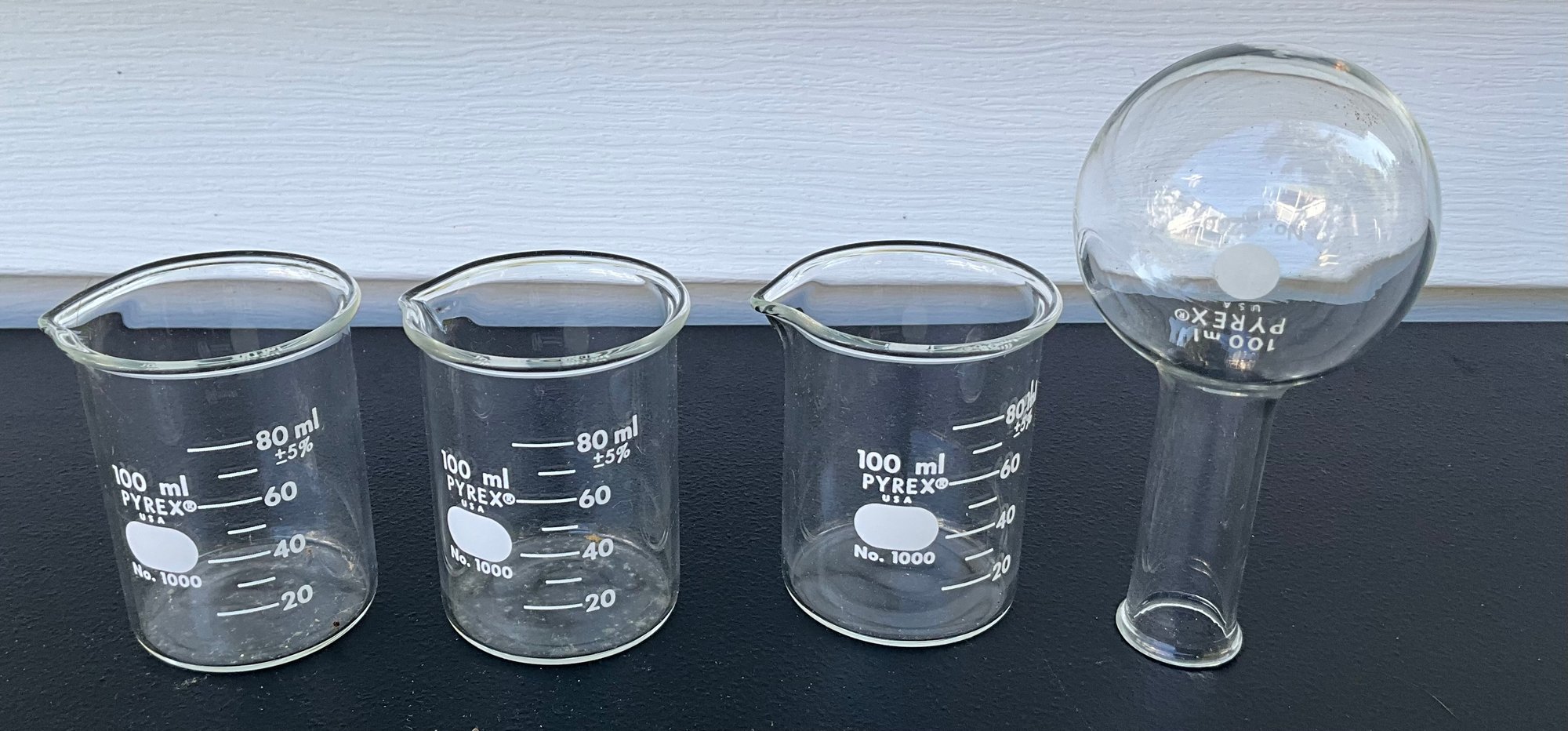 Lot 47DT- Pyrex 100ml Measuring Lab Supply No. 4280 Glass Beaker - No ...