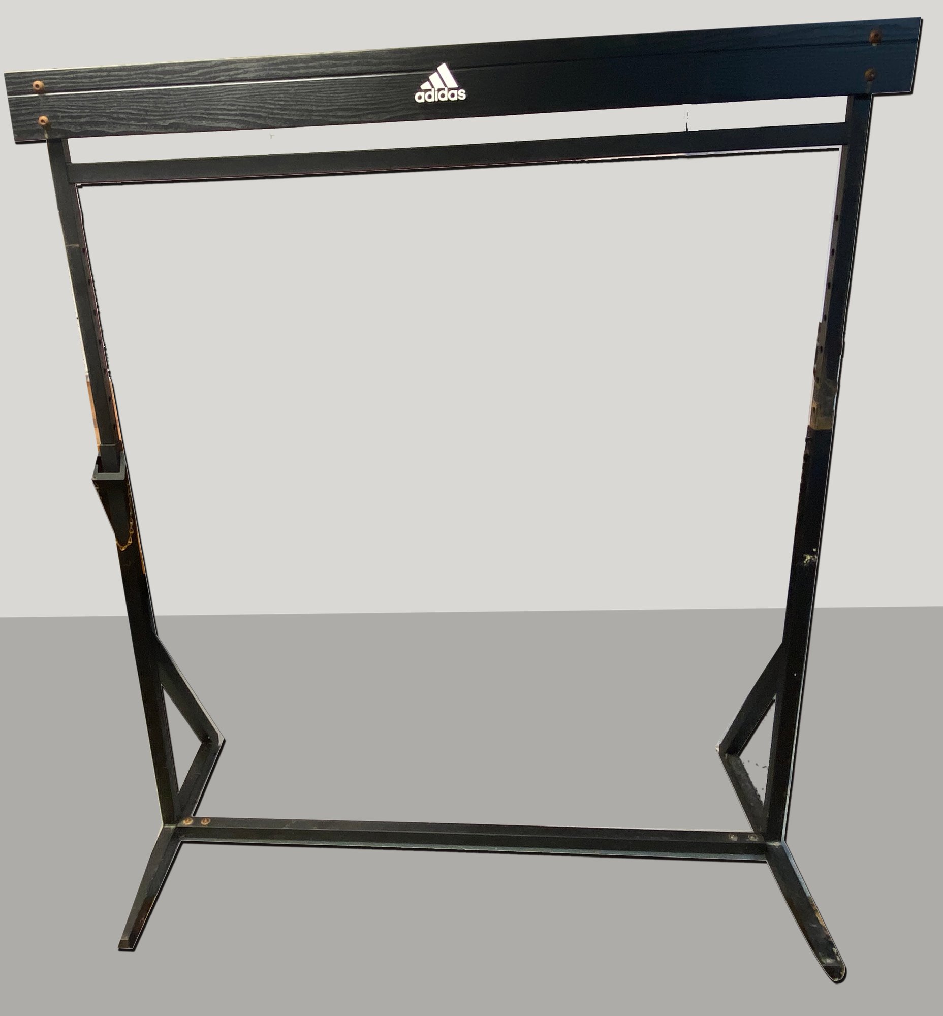 Lot 177 - Adidas Advertising Metal Clothing Rack Double Sided #3389 ...