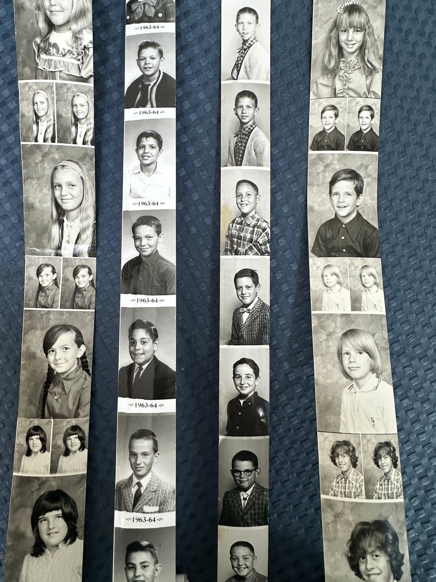 Lot 50 - School Photos 1960s Salem NH On Rolls - Walter High And Mary ...