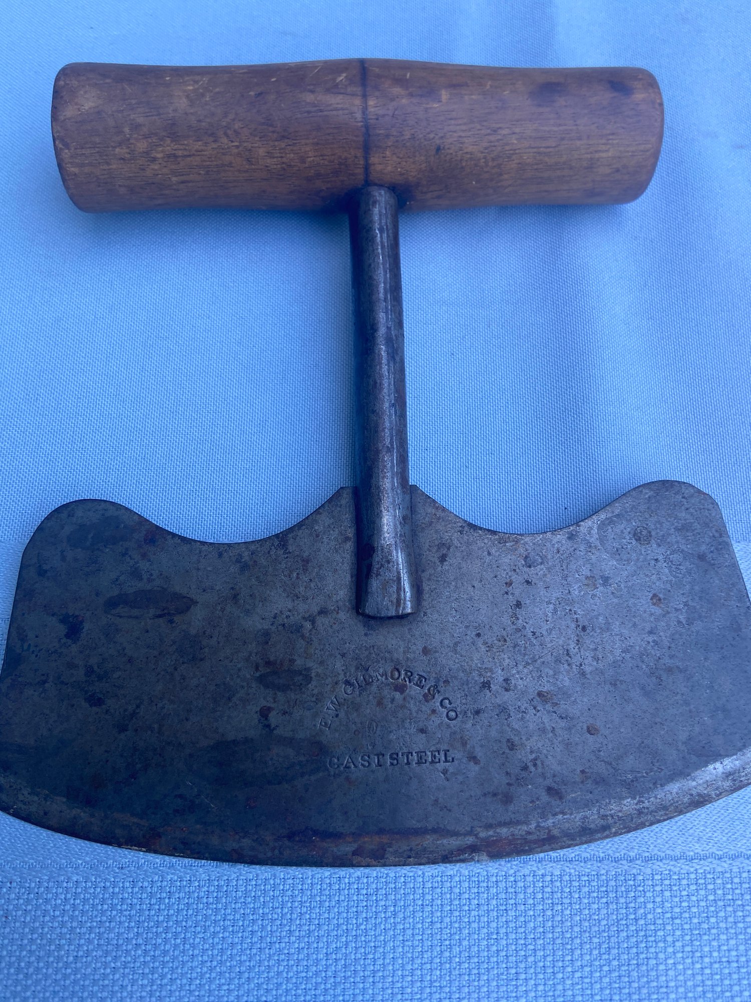 Lot 508 - Primitive Hand Held Food Choppers Metal Gadgets Ironwork ...