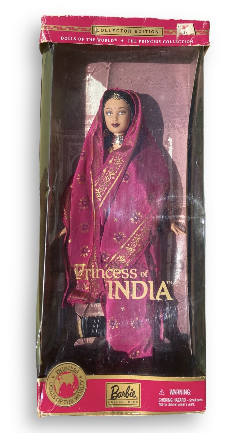 Lot 707NM - Barbie Princess Of India Dolls Of The World 28374 In ...