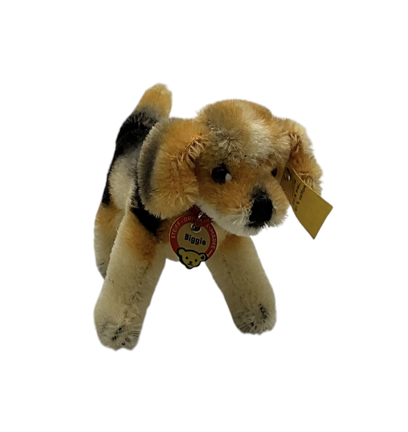 Lot 15SES- Steiff - Standing Beagle Dog - Biggie - Made In Germany ...