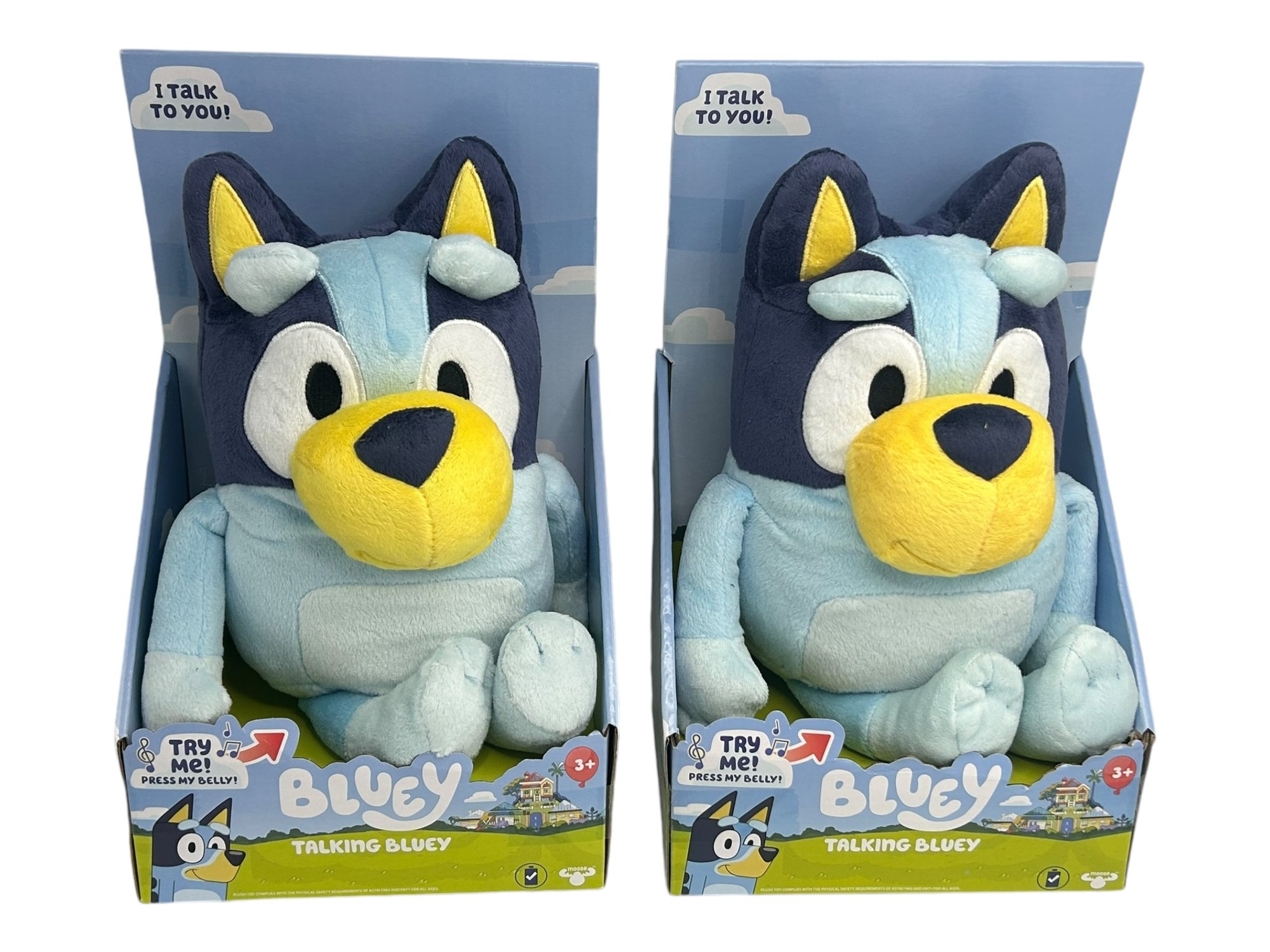 Lot 232KR - Talking Bluey Toys - Plush - Brand New - Stocking Stuffer ...