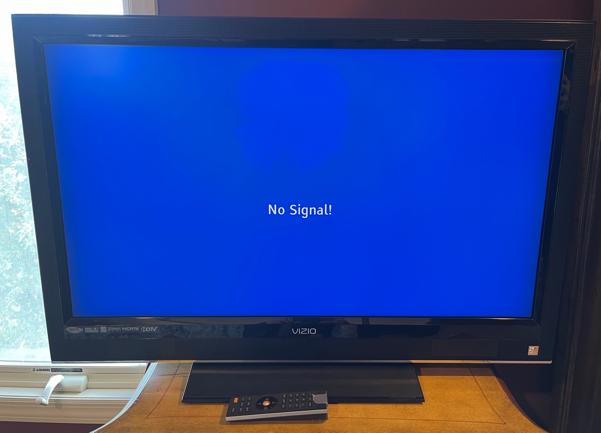 Vizio 37 INCH LCD FHD TV With Remote Included - Model VO37L #116439 ...