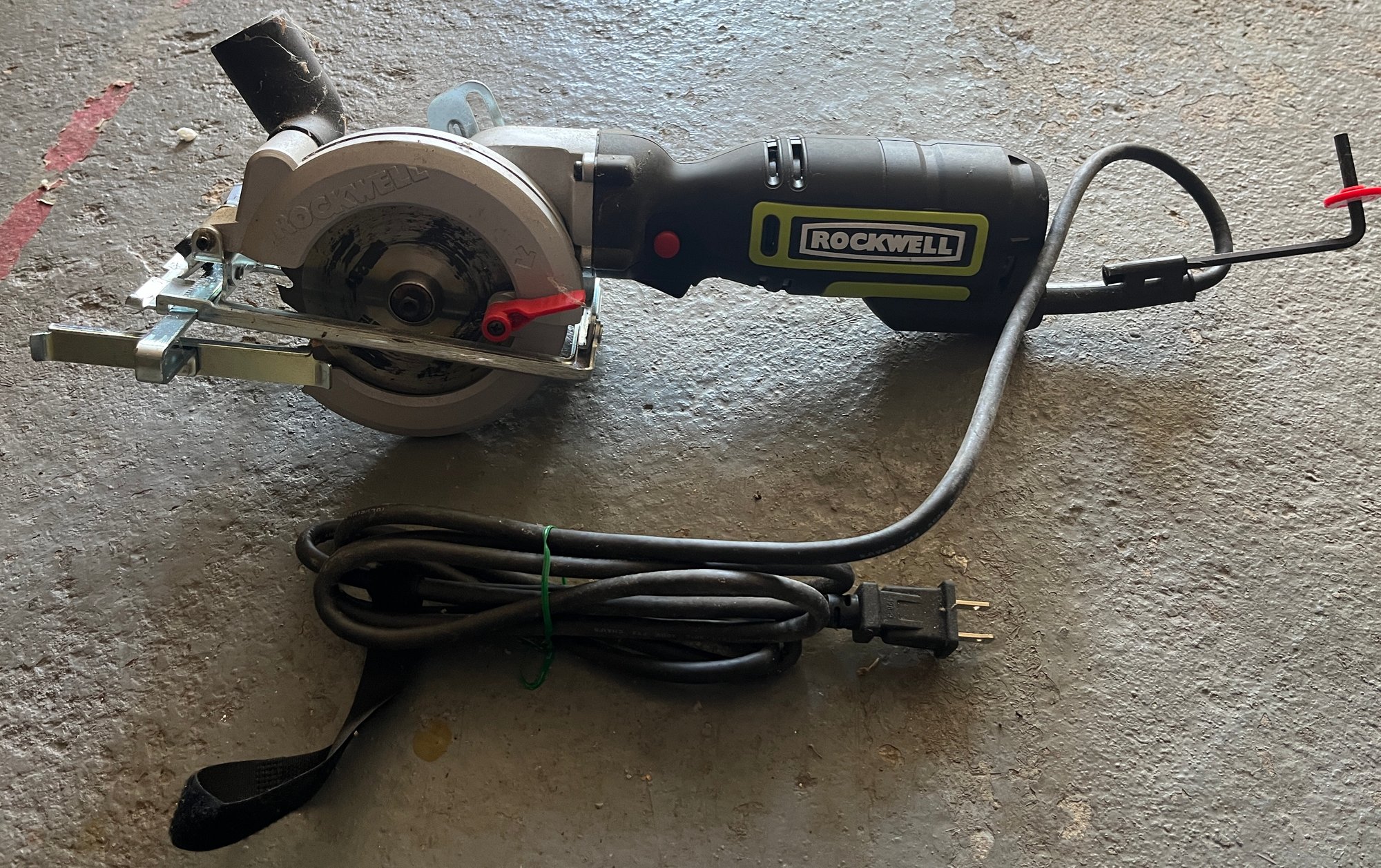 Rockwell Electric 4 1/2 INCH Compact Circular Saw - Model RK3441K ...
