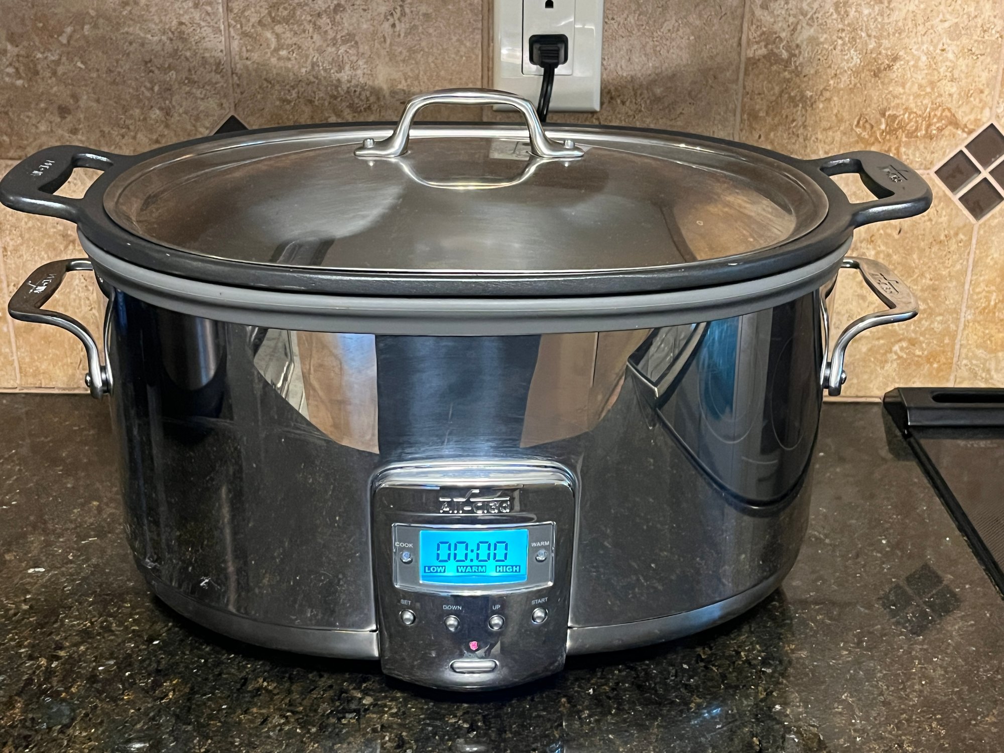 All-clad Slow Cooker With Aluminum Insert - Model SERIE-SC01 #112393 ...