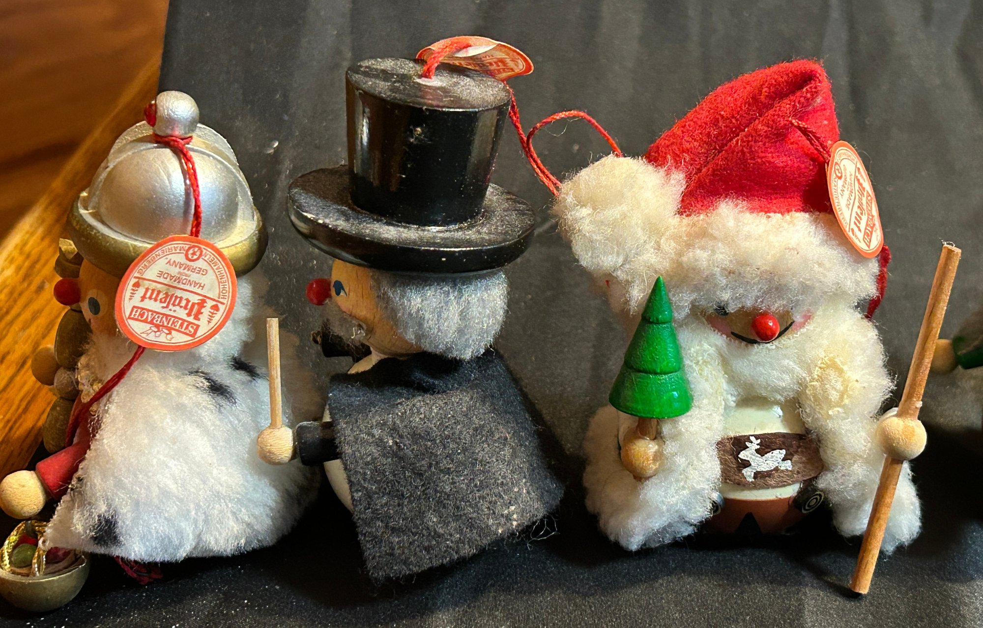 Traditional German Wooden Nutcrackers And Incense Smokers - 10pcs ...